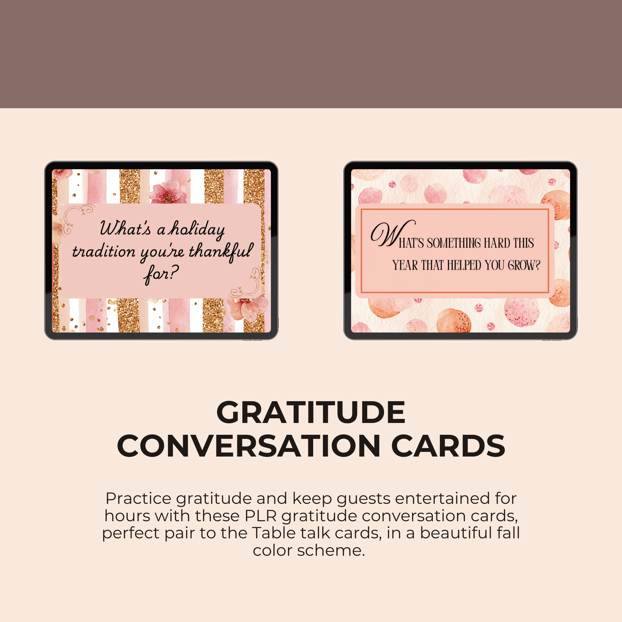 Gratitude Conversation Card Deck - Payhip