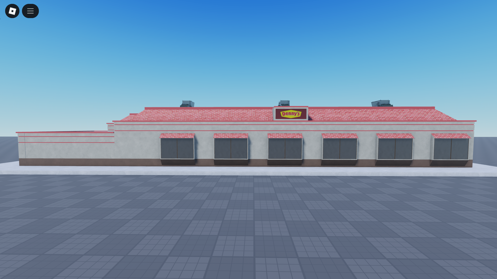 Denny’s Restaurant – Roblox Decorative Building Asset