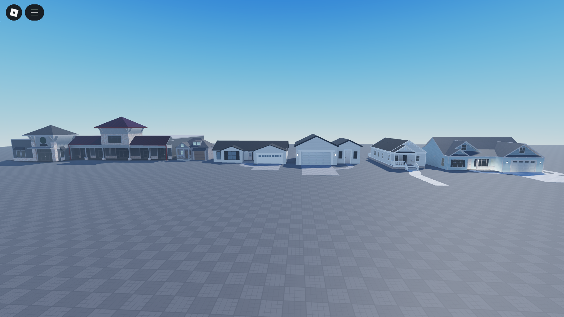 Suburban Housing Pack – Roblox Decorative Building Set
