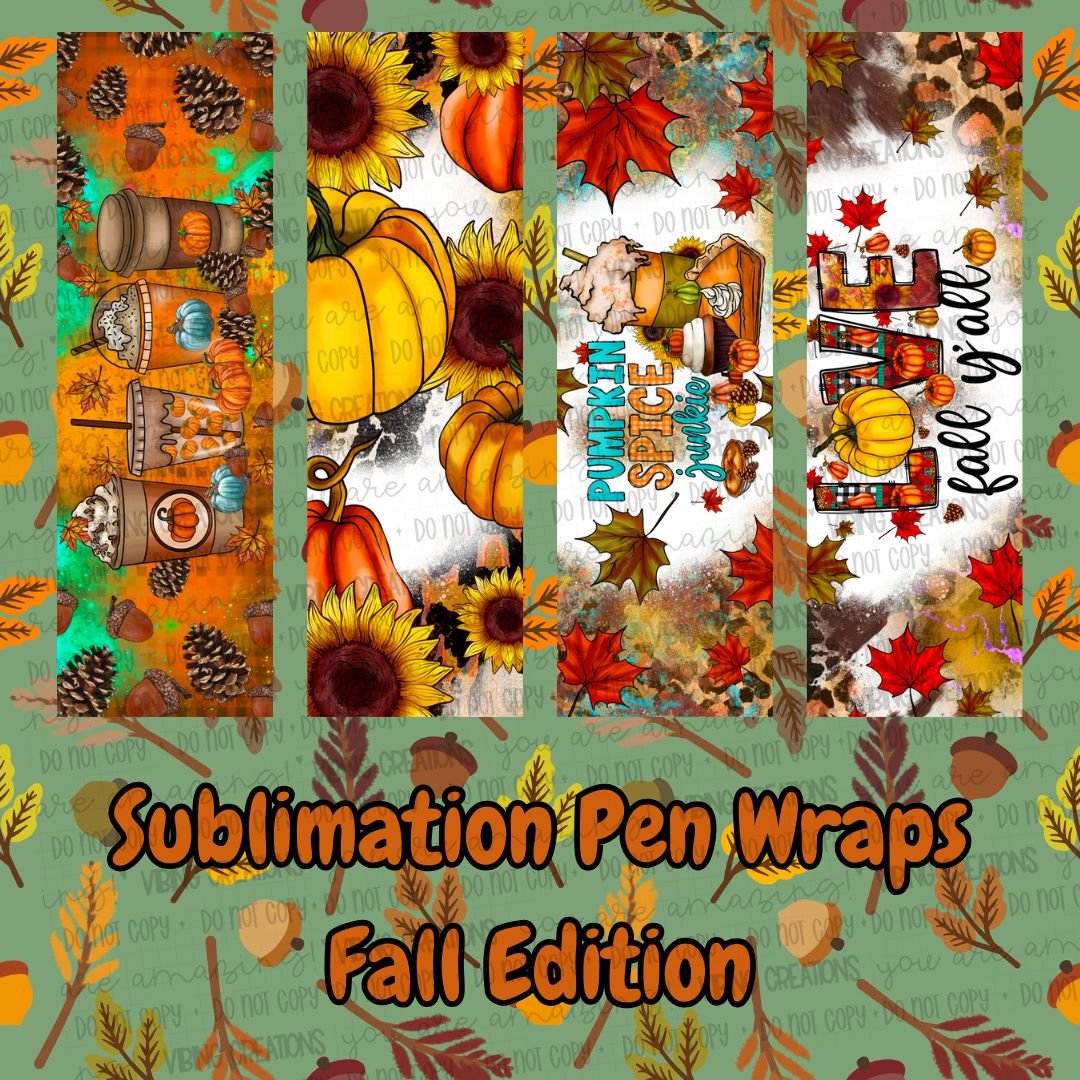 Fall Edition Pen Wraps - Payhip