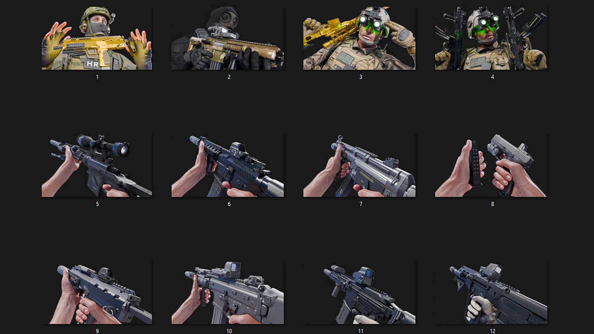 BF6 | Mini Render Pack #54 (Guns Operators) - Payhip