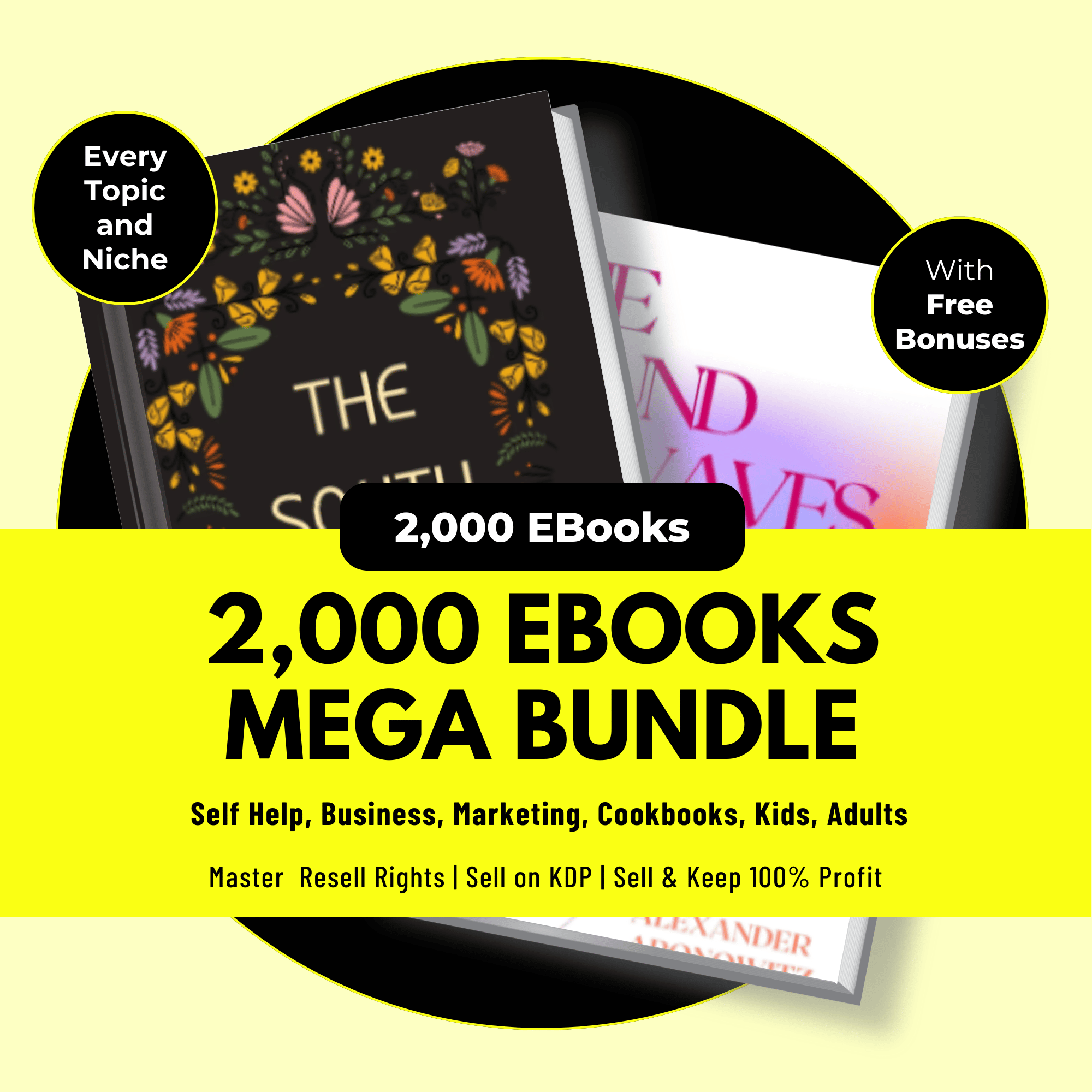 500,000 eBooks Mega PLR Bundle: Ready-to-Use eBooks (Digital Download ...