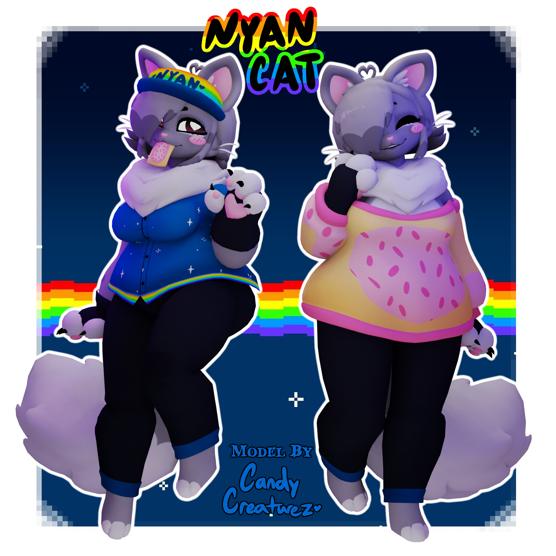 Nyan Cat - VRChat Avatar - Payhip