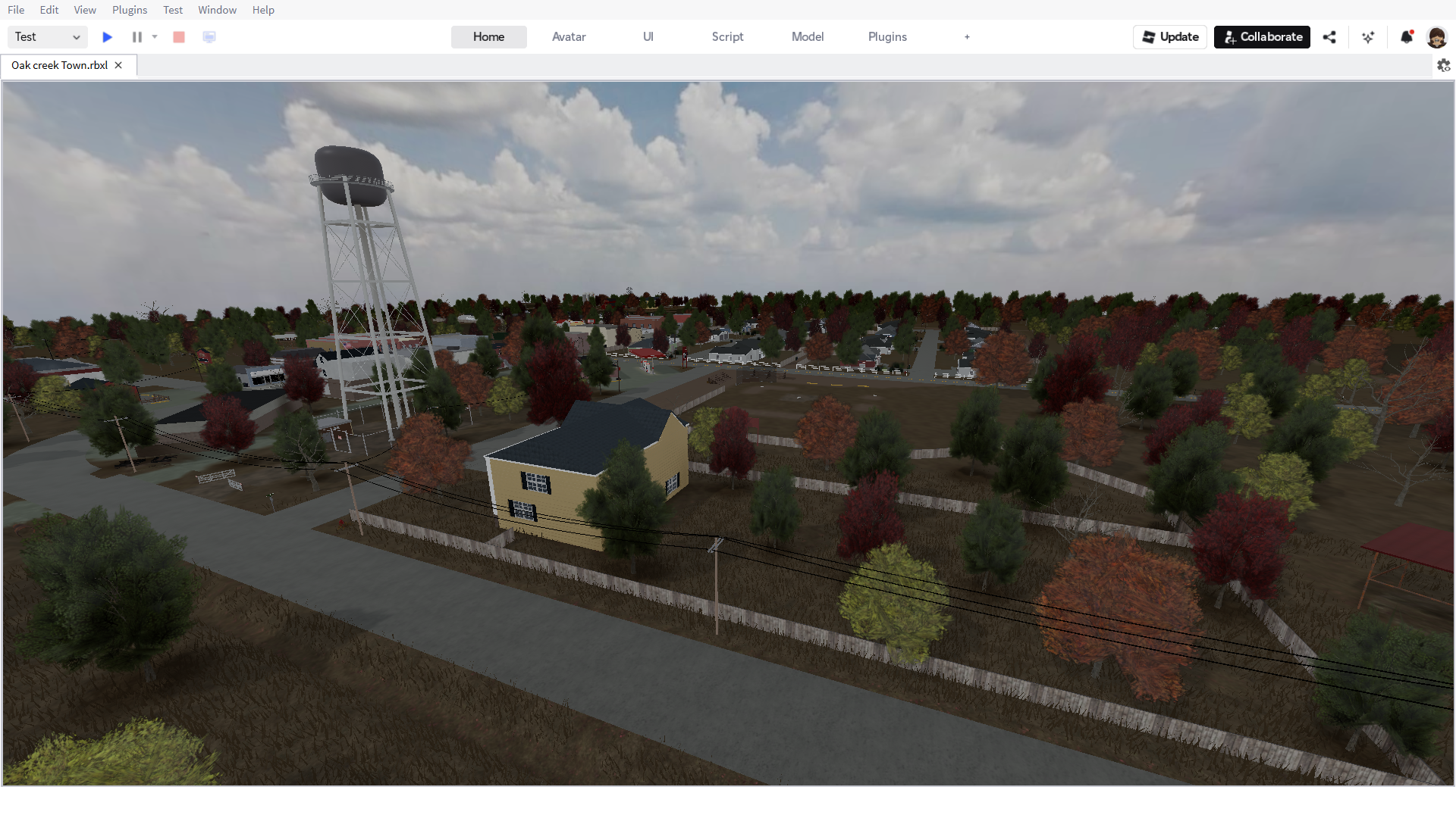 Oak Creek Town – Roblox Western American Rural Map