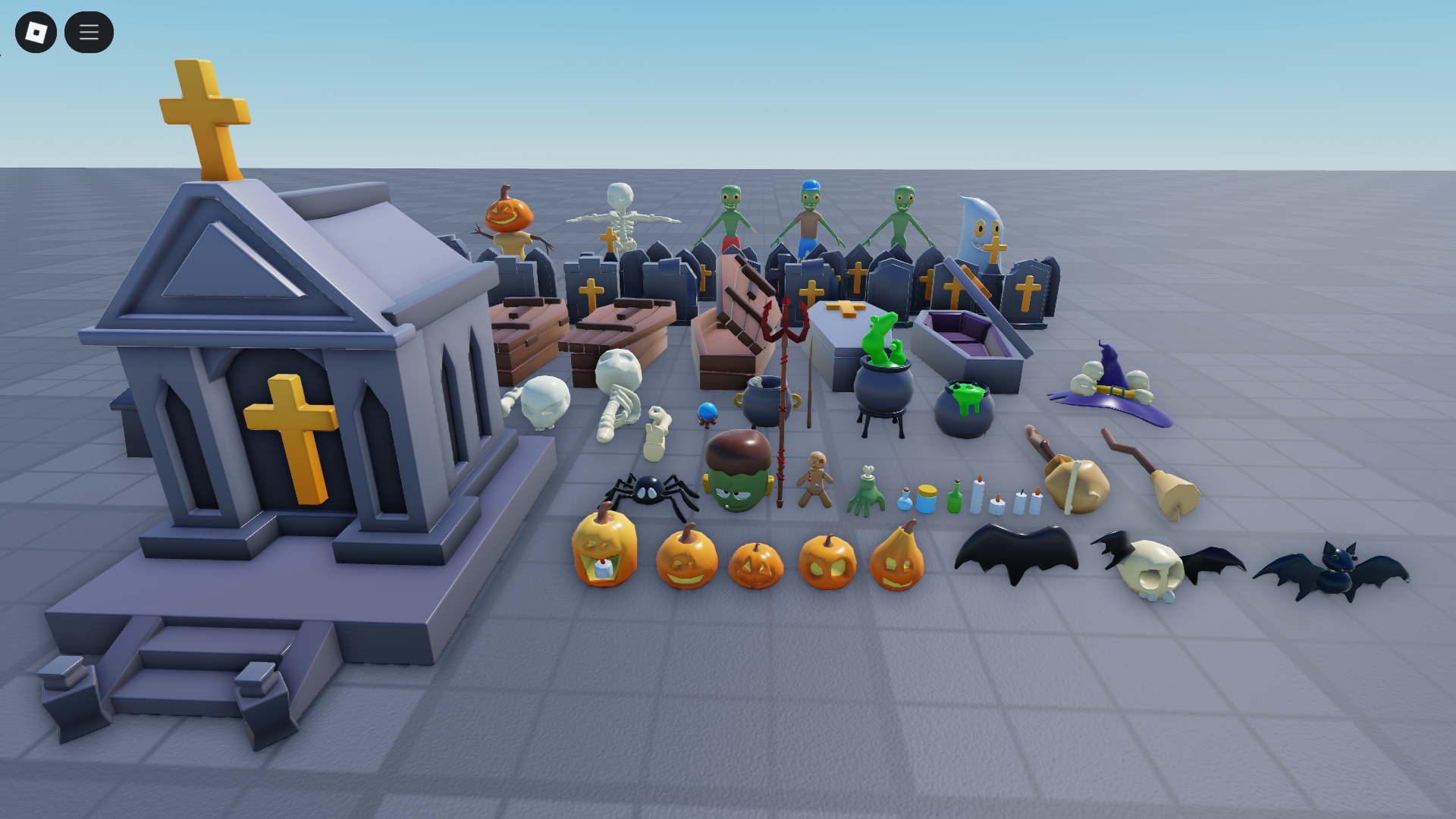 Realistic Rocks & Cliffs Pack – 80 Roblox Terrain Assets