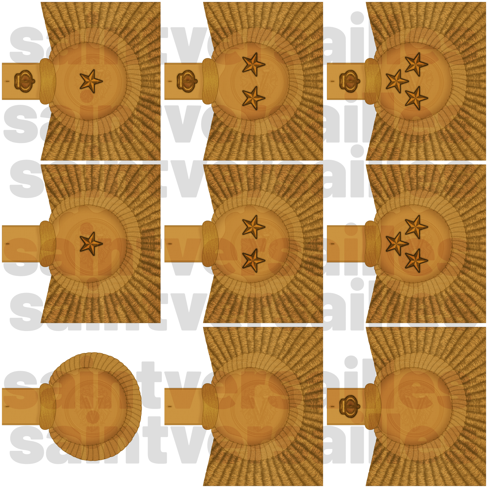 Epaulette Pack - Napoleonic Ranks - Payhip
