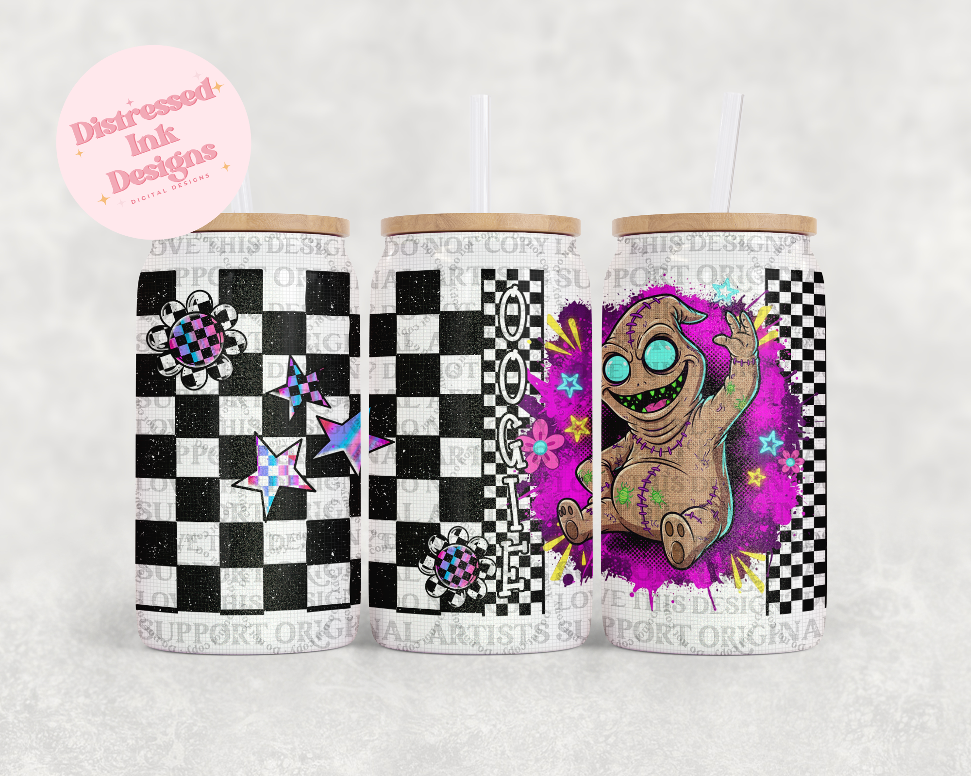 Oogie retro 16oz tumbler wrap - Payhip