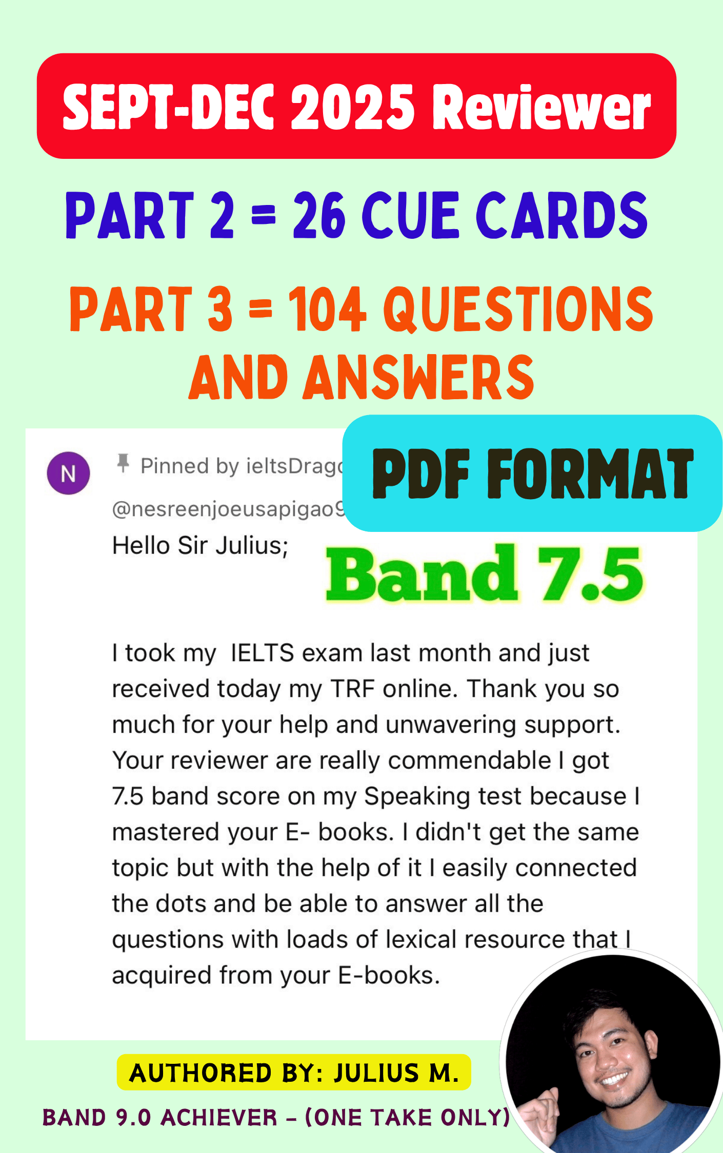 2025 SEPT-DEC CUE CARDS AND PART 3 Q&A - Payhip
