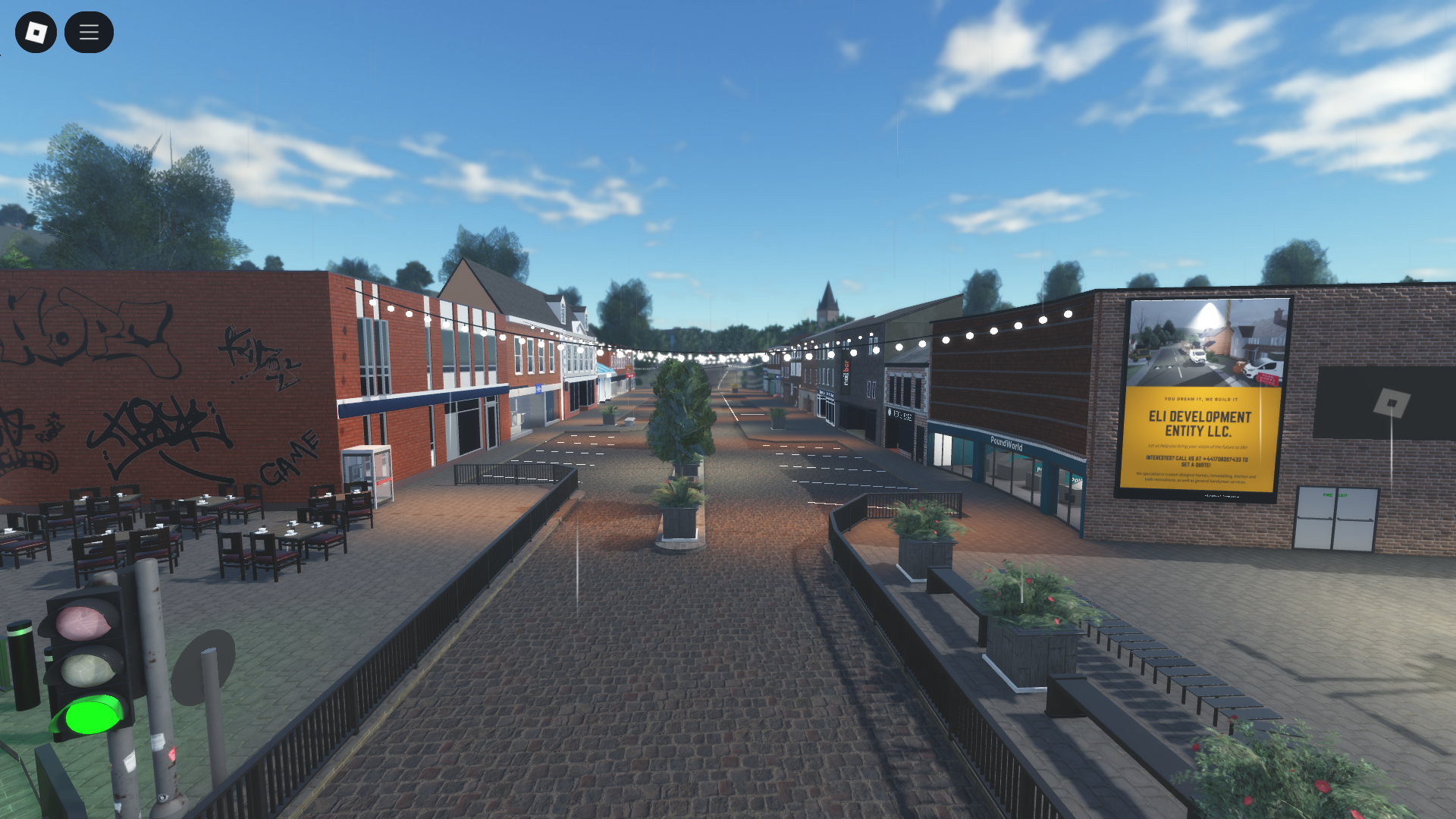 Map England Town Roblox – Realistic British Roleplay Environment