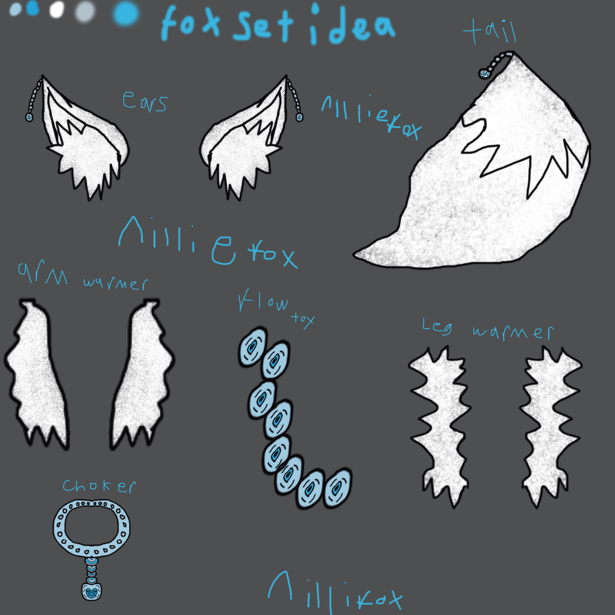 Snow Fox set idea - Payhip