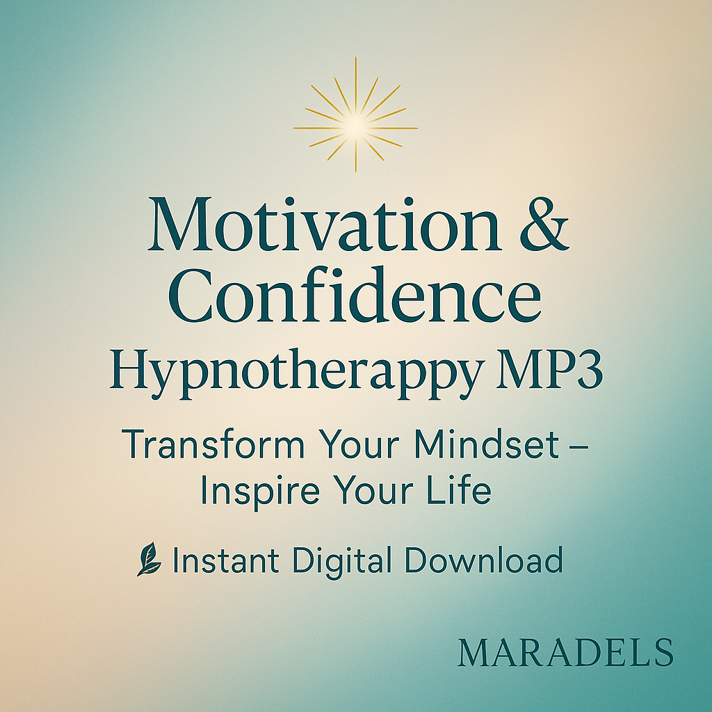 Motivation & Confidence Hypnotherapy MP3 | Guided Hypnosis for Self ...