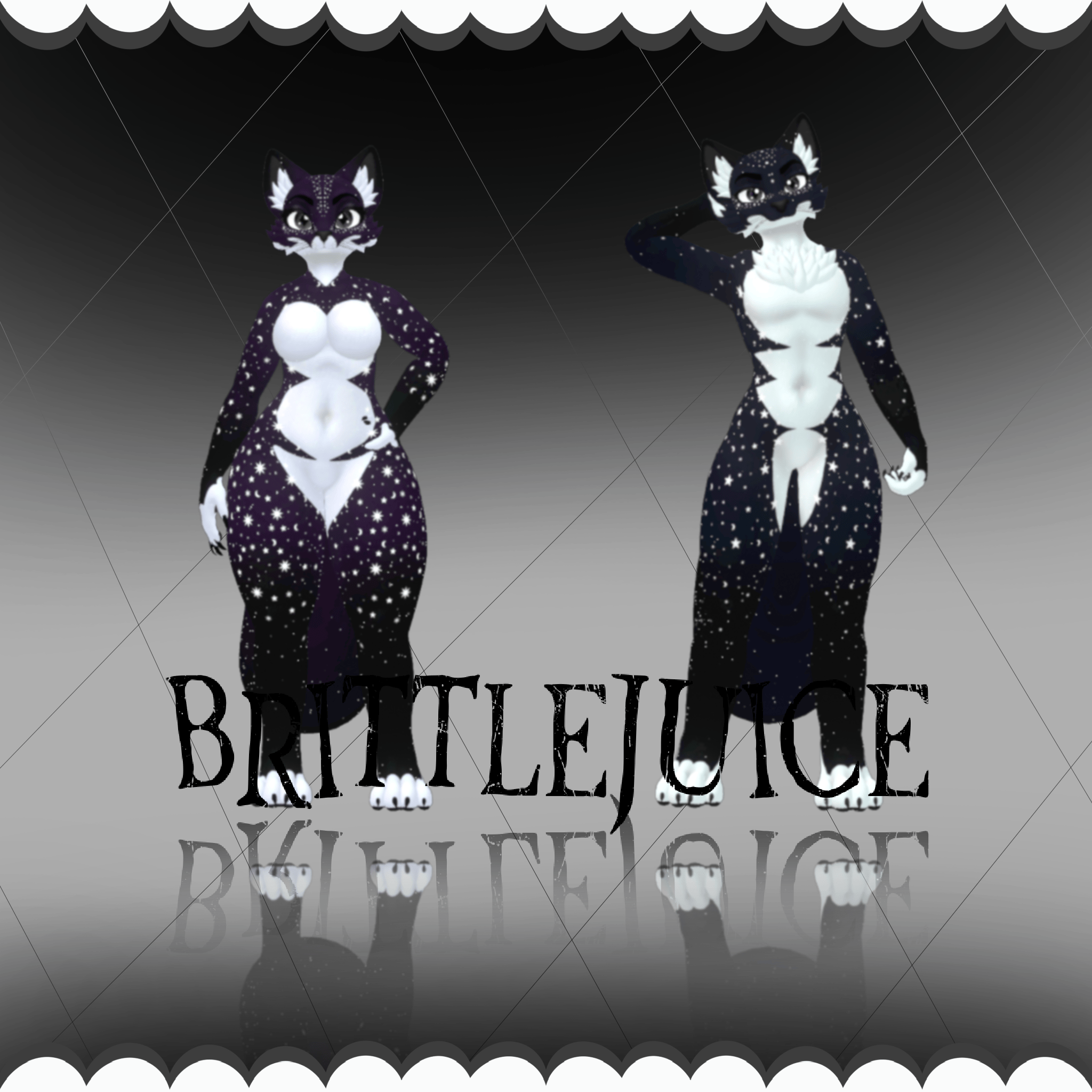 Cosmic & Celeste Galaxy | Male & Female Kiggy | Re - Texture ONLY - Payhip