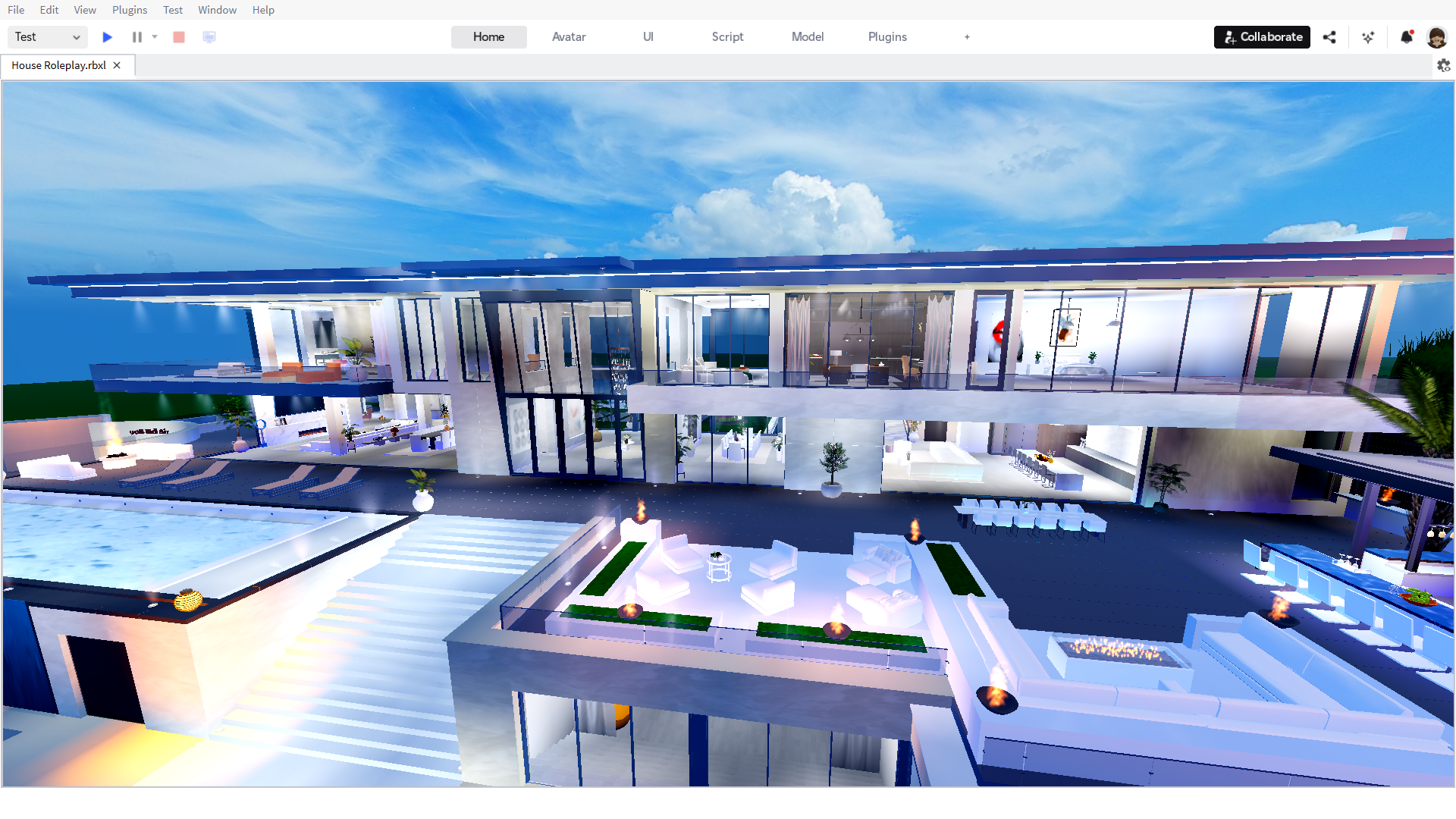 House Roleplay Map Roblox – Luxury Home With Full Interior