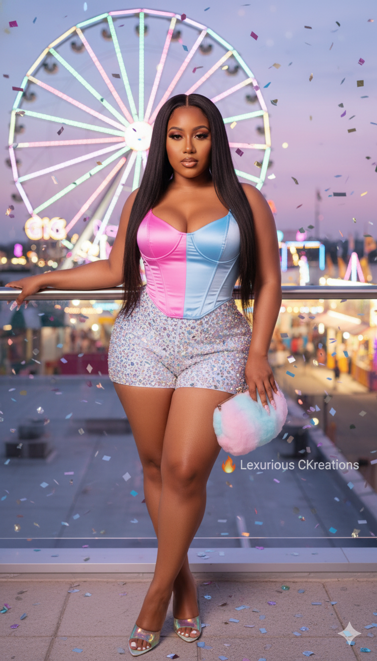 Cinematic Prompt Set: Diamond District to Cotton Candy Heat - 5 Prompts - Payhip