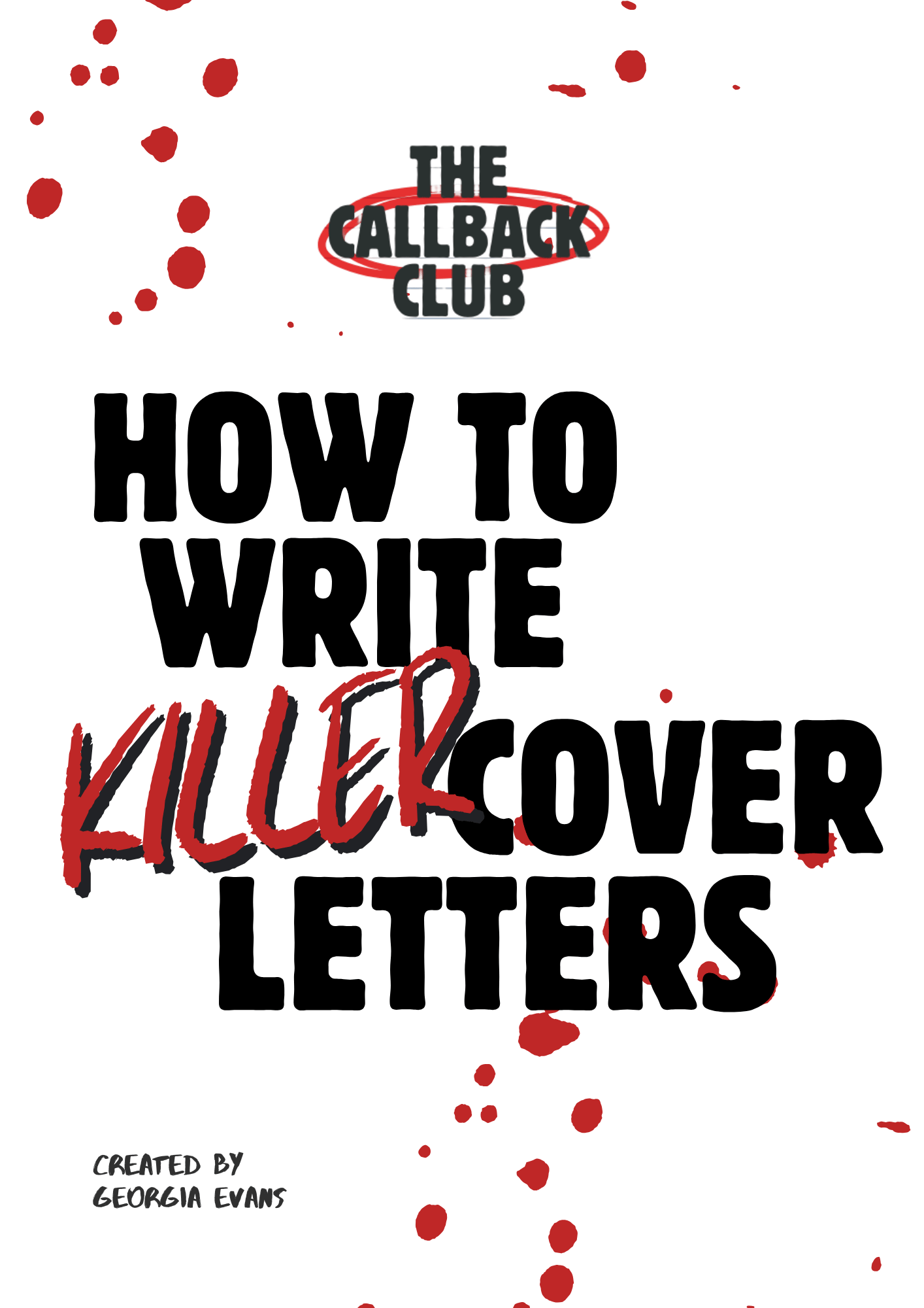 HOW TO WRITE KILLER COVER LETTERS - Payhip