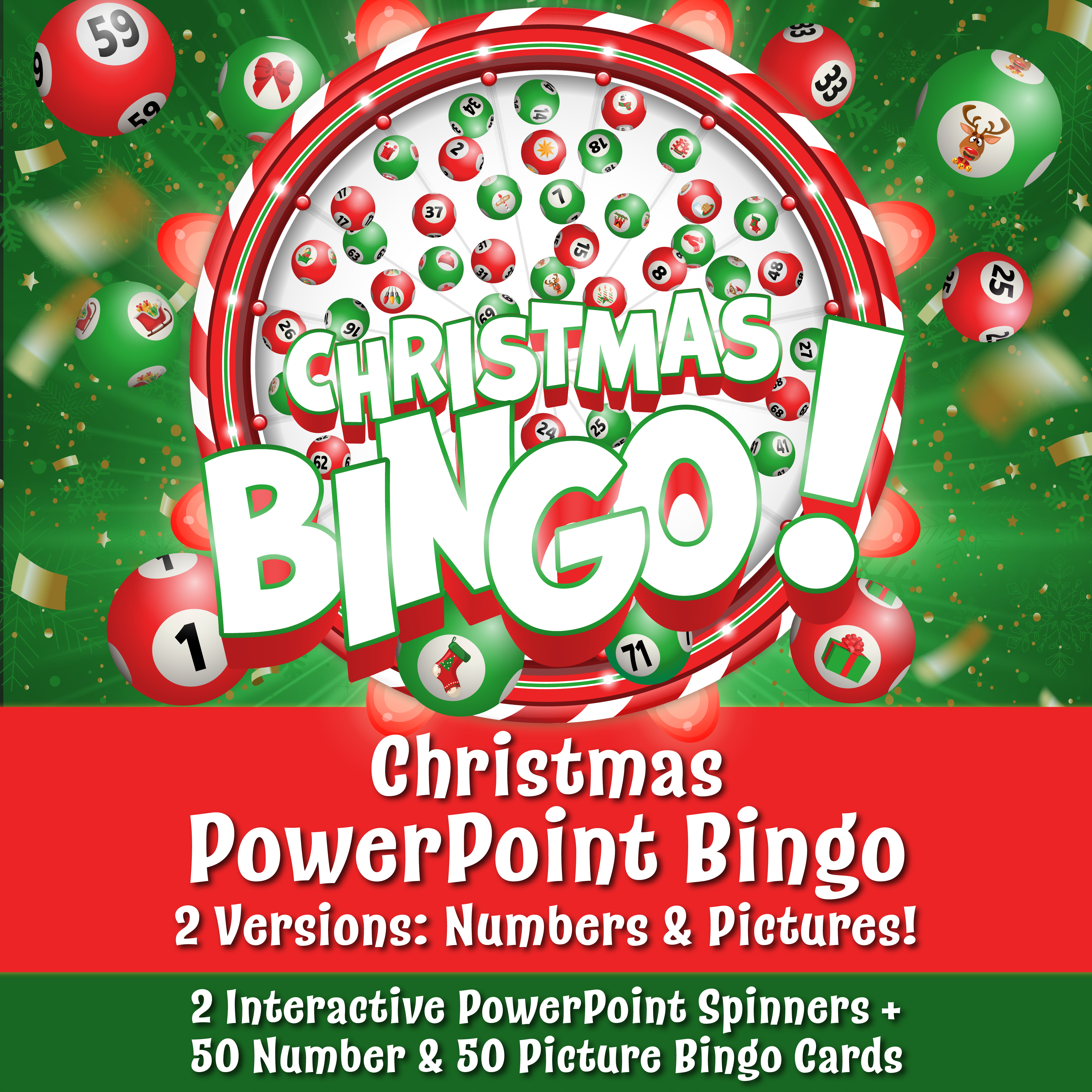 Christmas Bingo PowerPoint Game