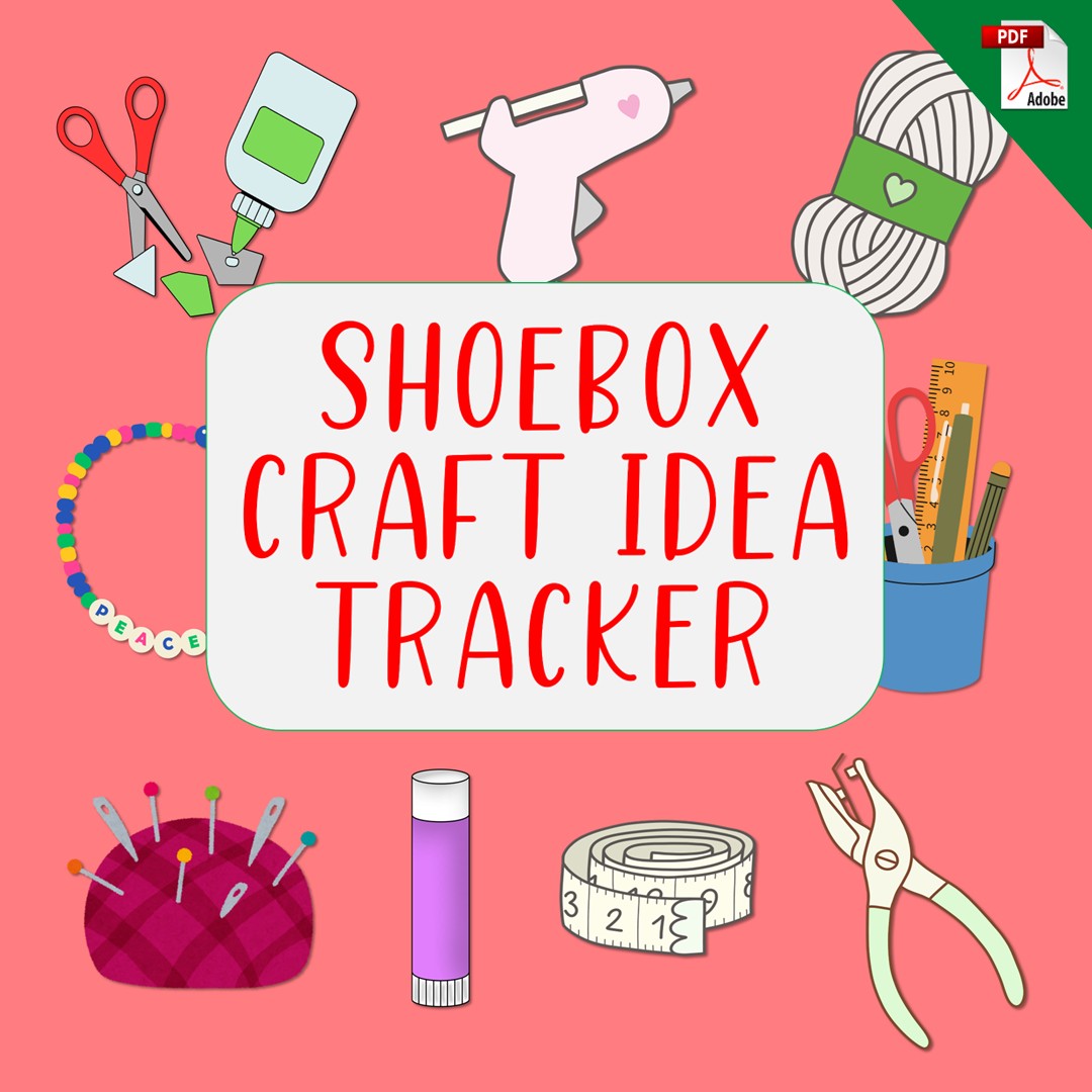 Shoebox Craft Idea Tracker (PDF License)