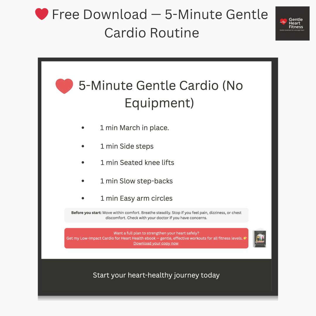 Free 5-Minute Gentle Cardio Routine (No Equipment) - Payhip