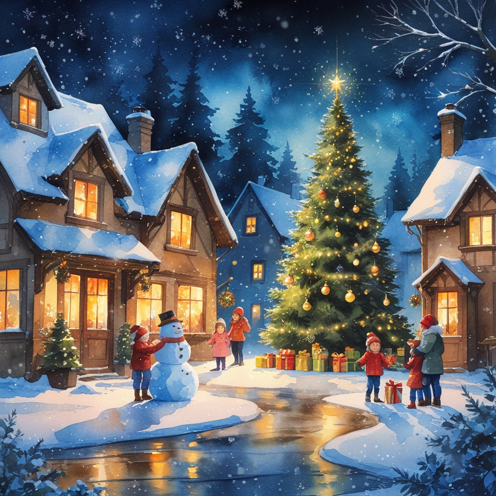 Magical Christmas scene - Payhip
