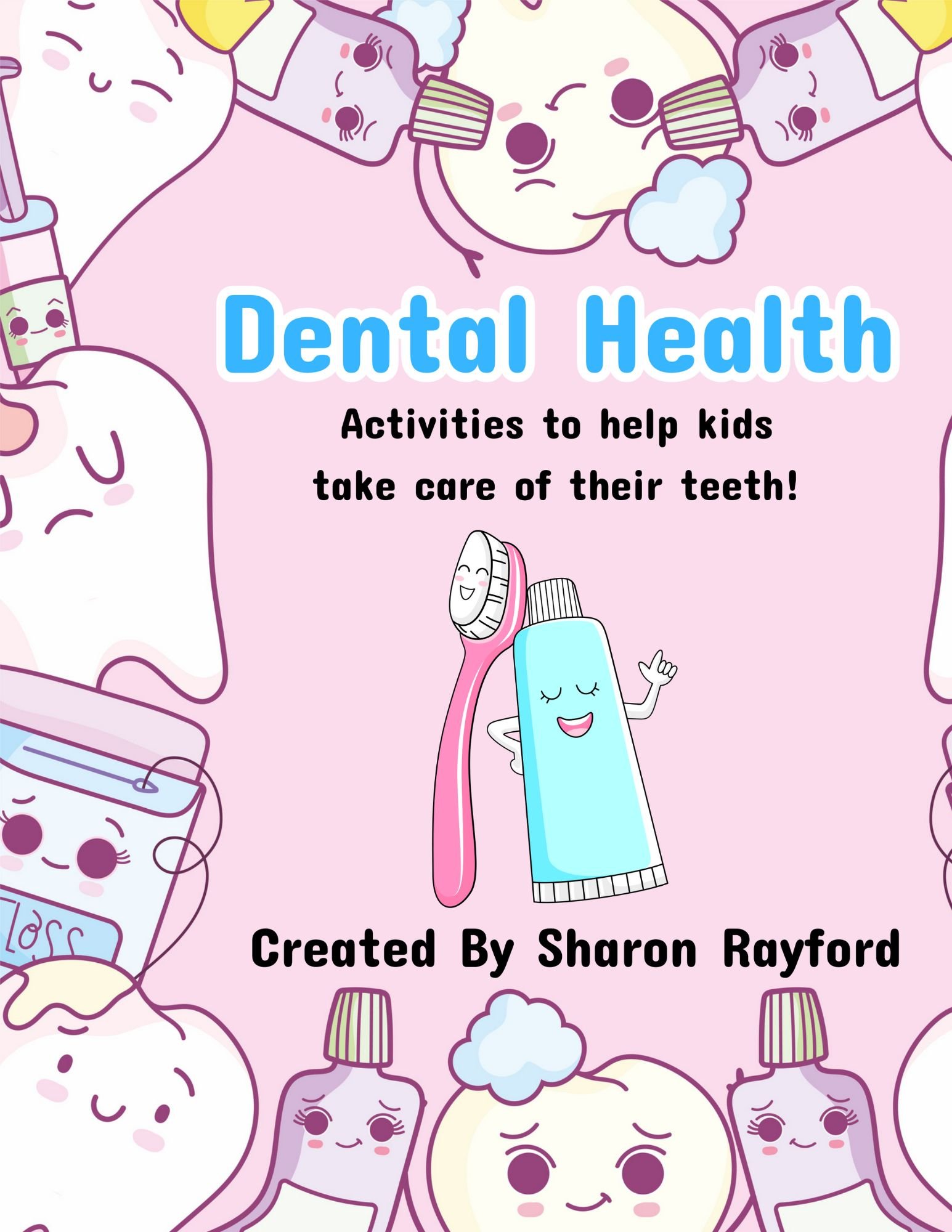 Dental Health-Kids Learning Booklet & Activities - Payhip