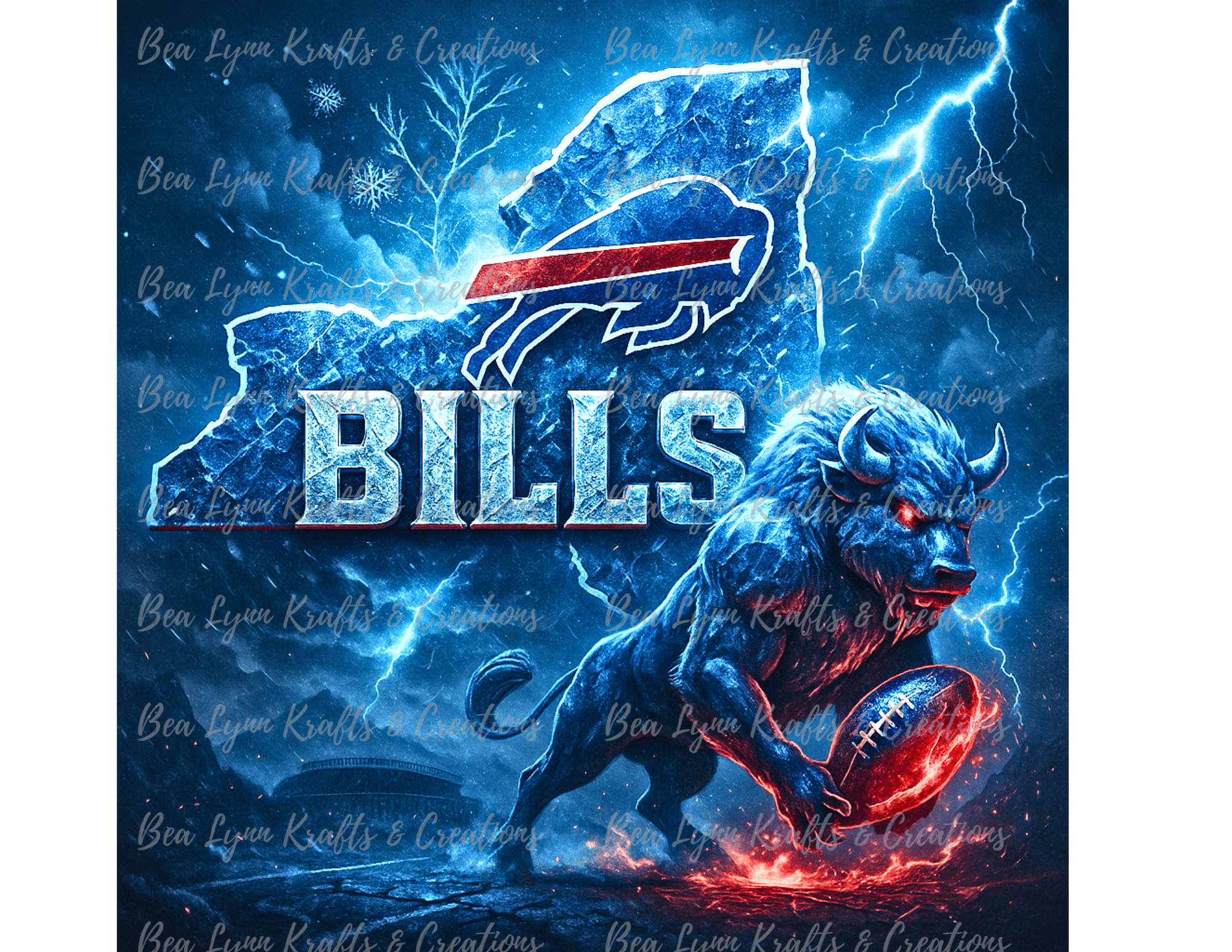 Buffalo Bills State PNG – Ice Storm Fury Edition - Payhip