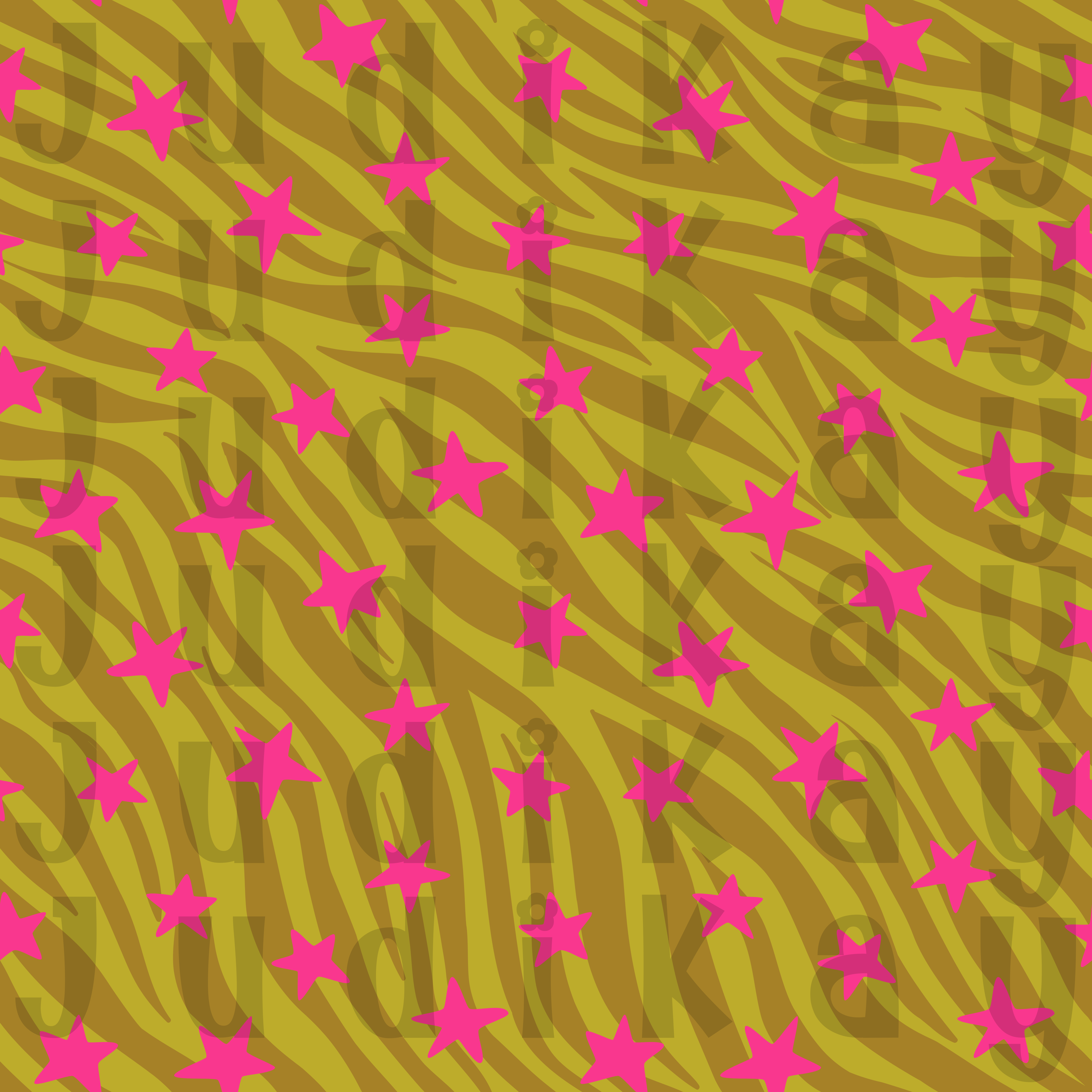 Green zebra & pink stars seamless - Payhip
