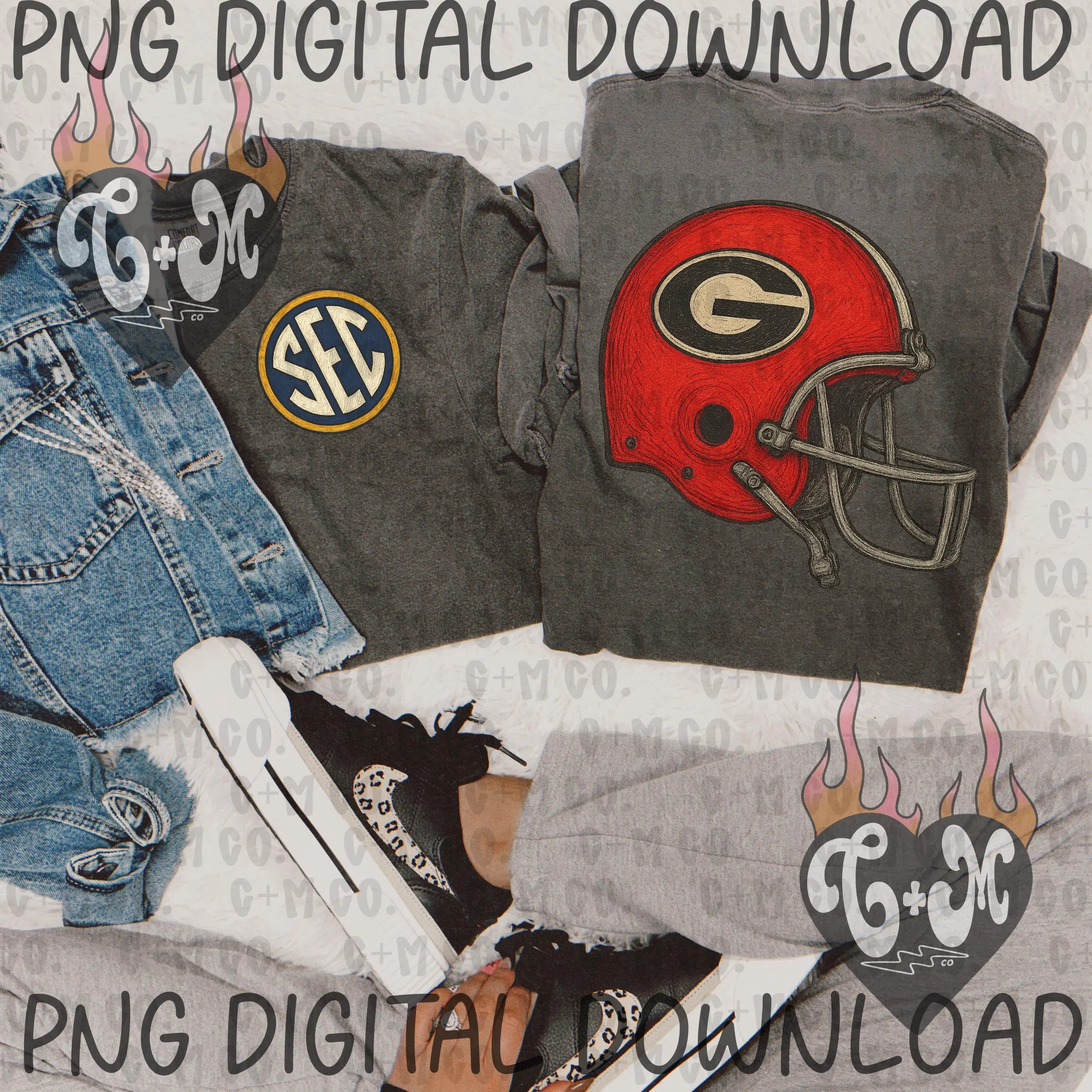 Red Football Helmet PNG | Southern Game Day Sublimation Design | SEC Team Digital Download - Payhip