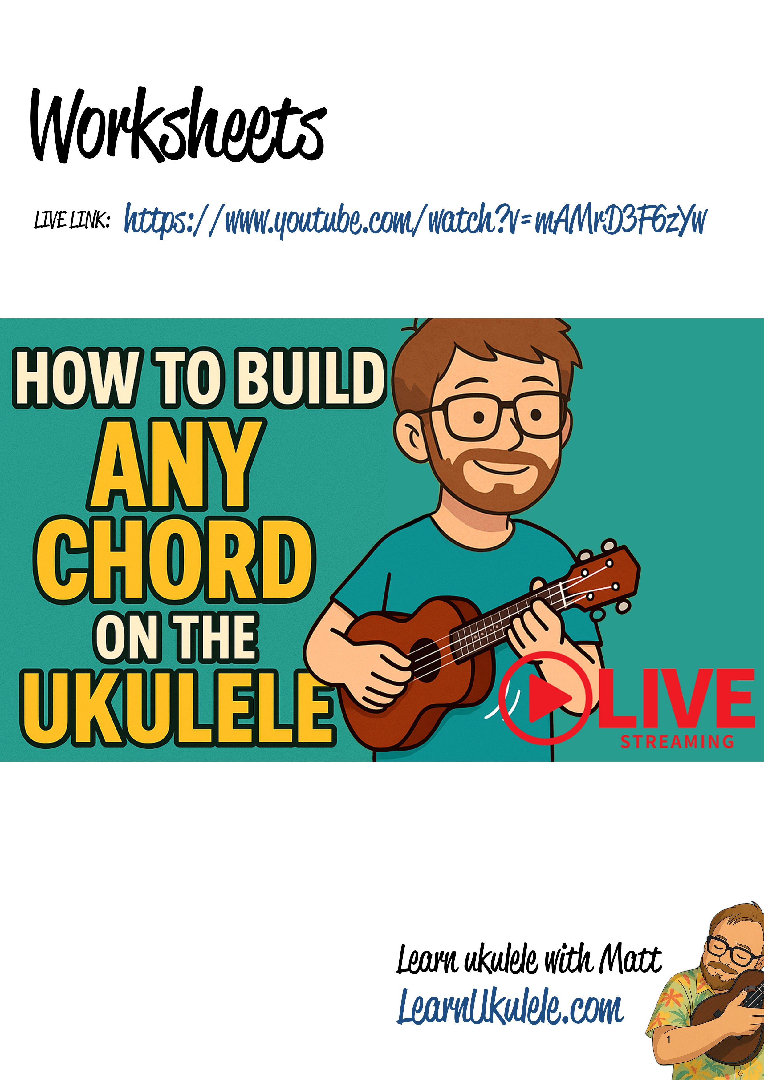 How to Build Any Chord on the Ukulele (and Finally Understand What They ...
