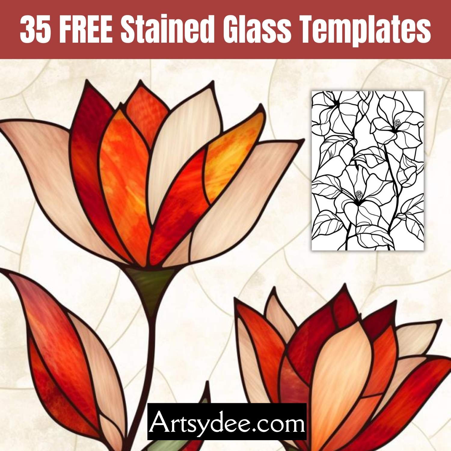 🌈 40 Free Printable Stained Glass Patterns (Free or Pay What You Want) - Payhip