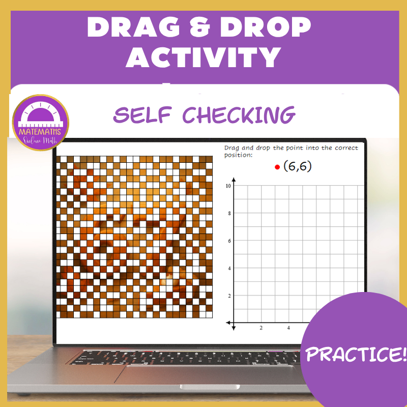 Plotting Points on the Coordinate Plane First Quadrant Edition- The 67 ...