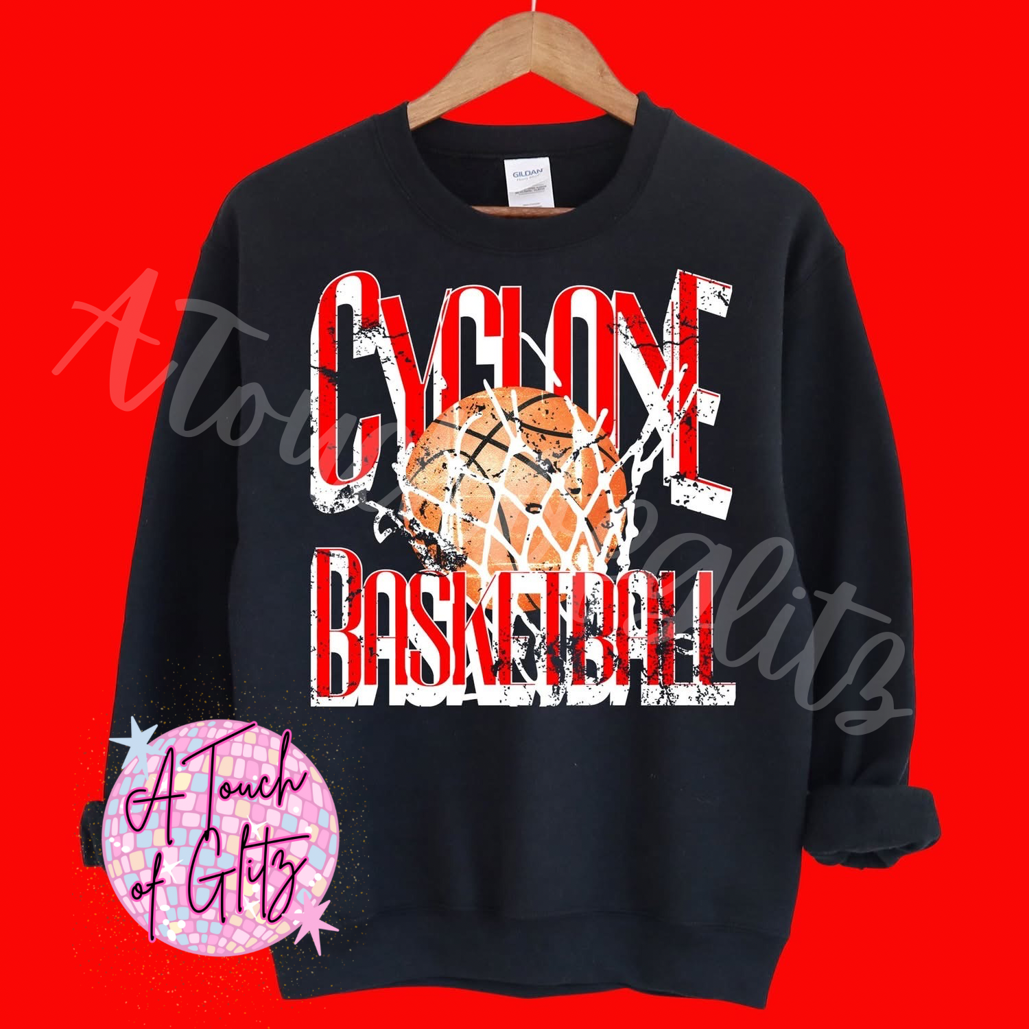 Cyclone Basketball TSHIRT - Adult - Payhip