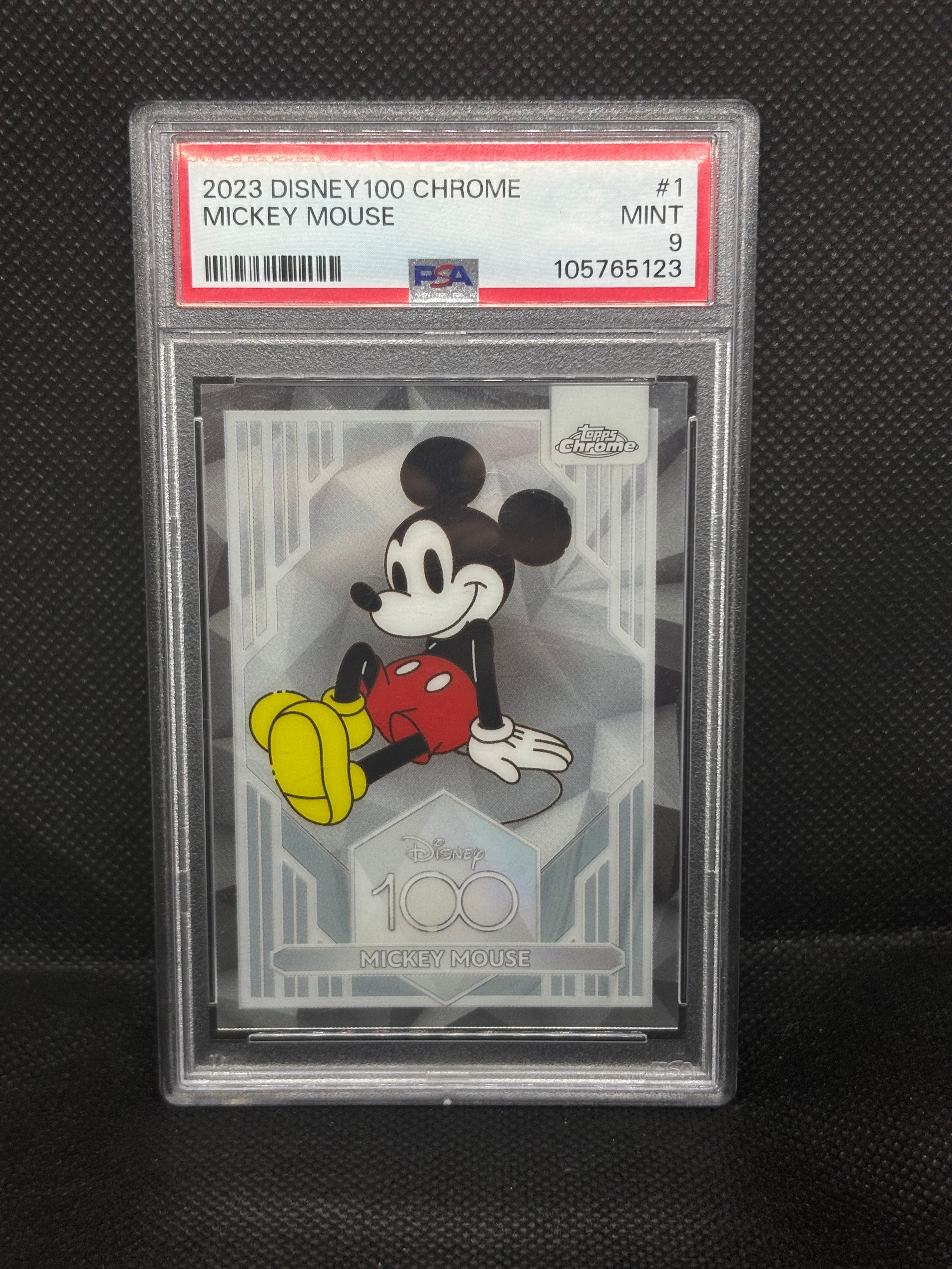 Mickey Mouse 2023 Topps Disney 100 Chrome #1 | PSA 9 MINT - Payhip