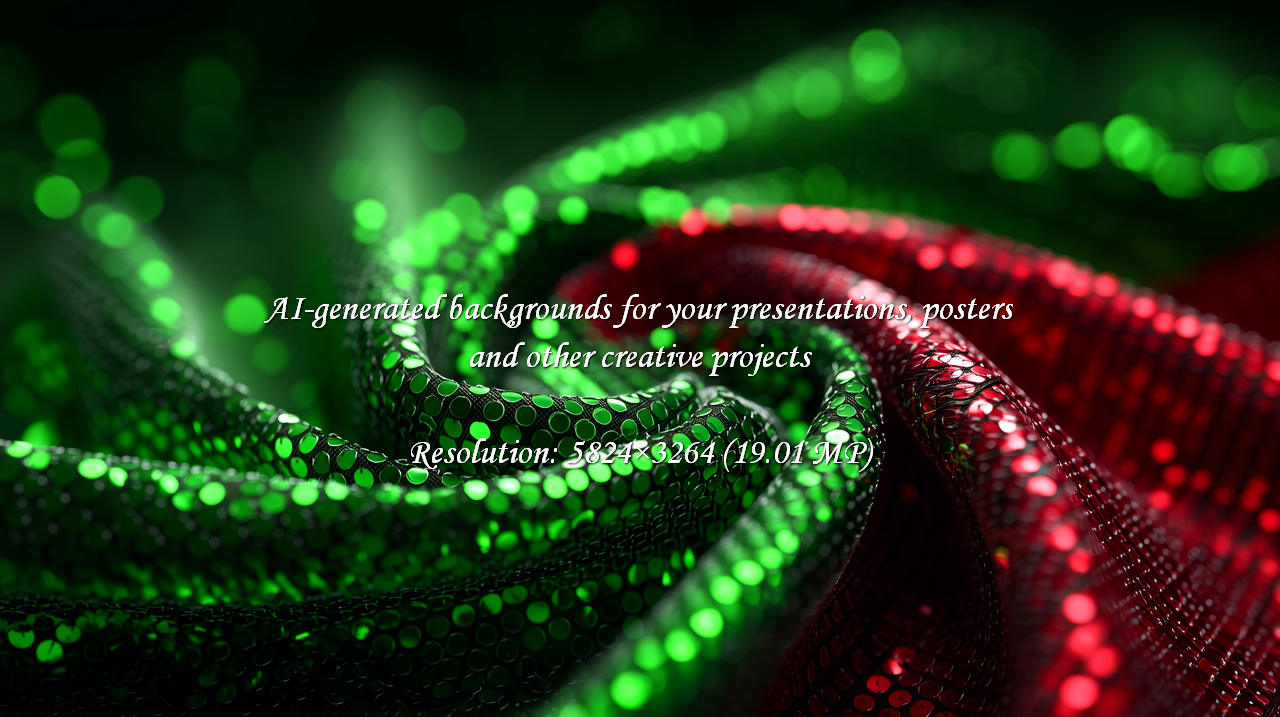 Vibrant shimmering fabric in emerald green and ruby red creating a ...