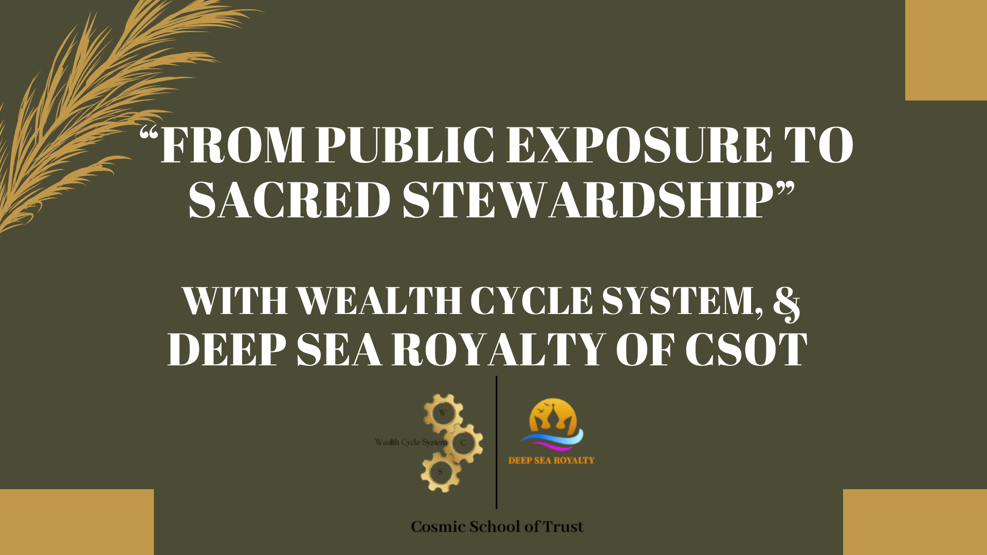 COSMIC SCHOOL OF TRUST