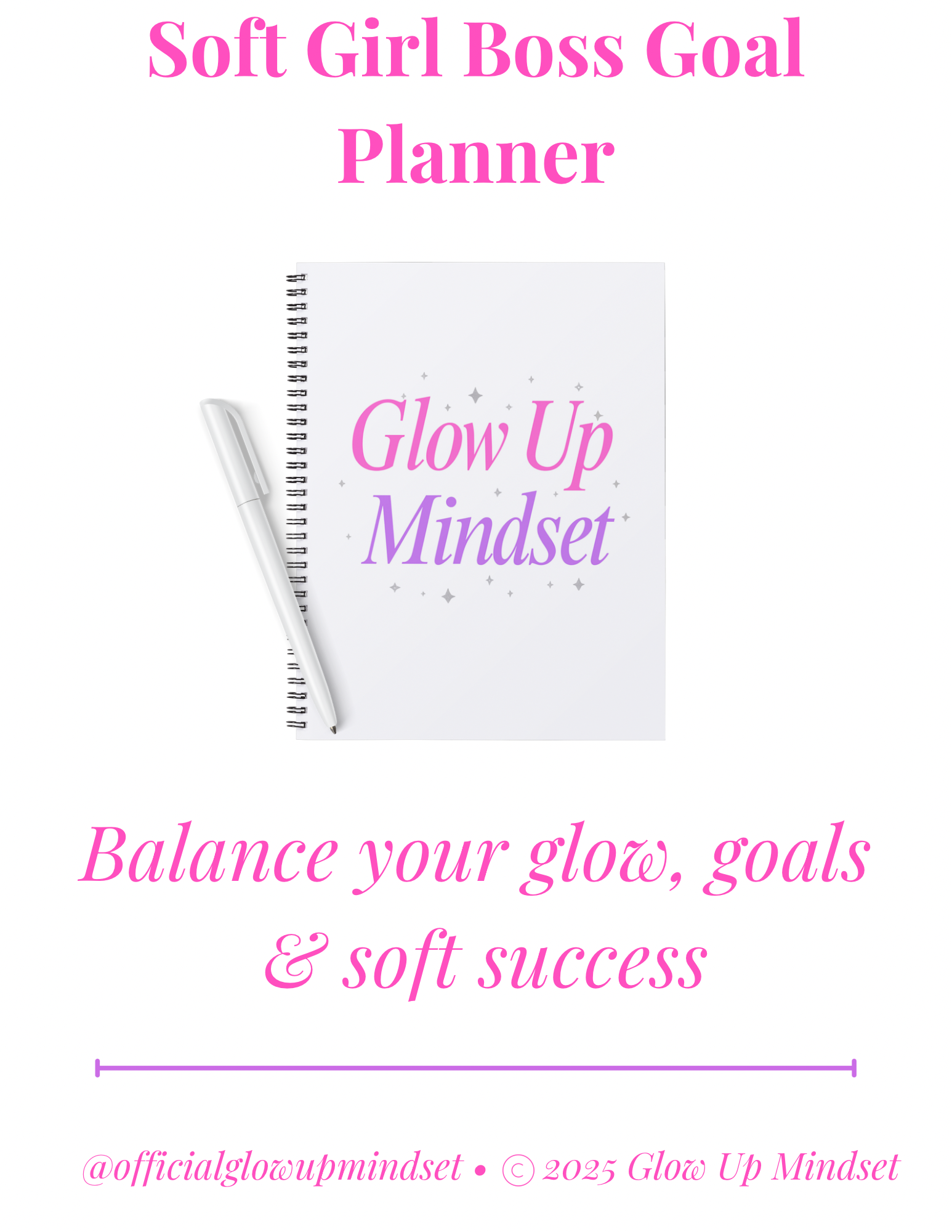 Soft Girl Boss Goal Planner - Payhip