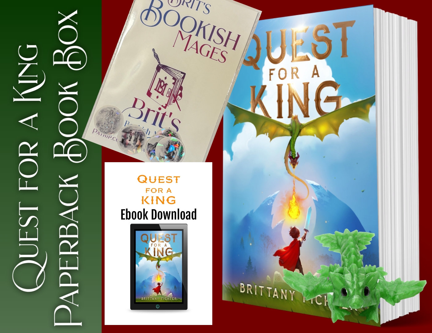 AUTOGRAPHED PAPERBACK BOOK BOX - Quest for a King - Payhip