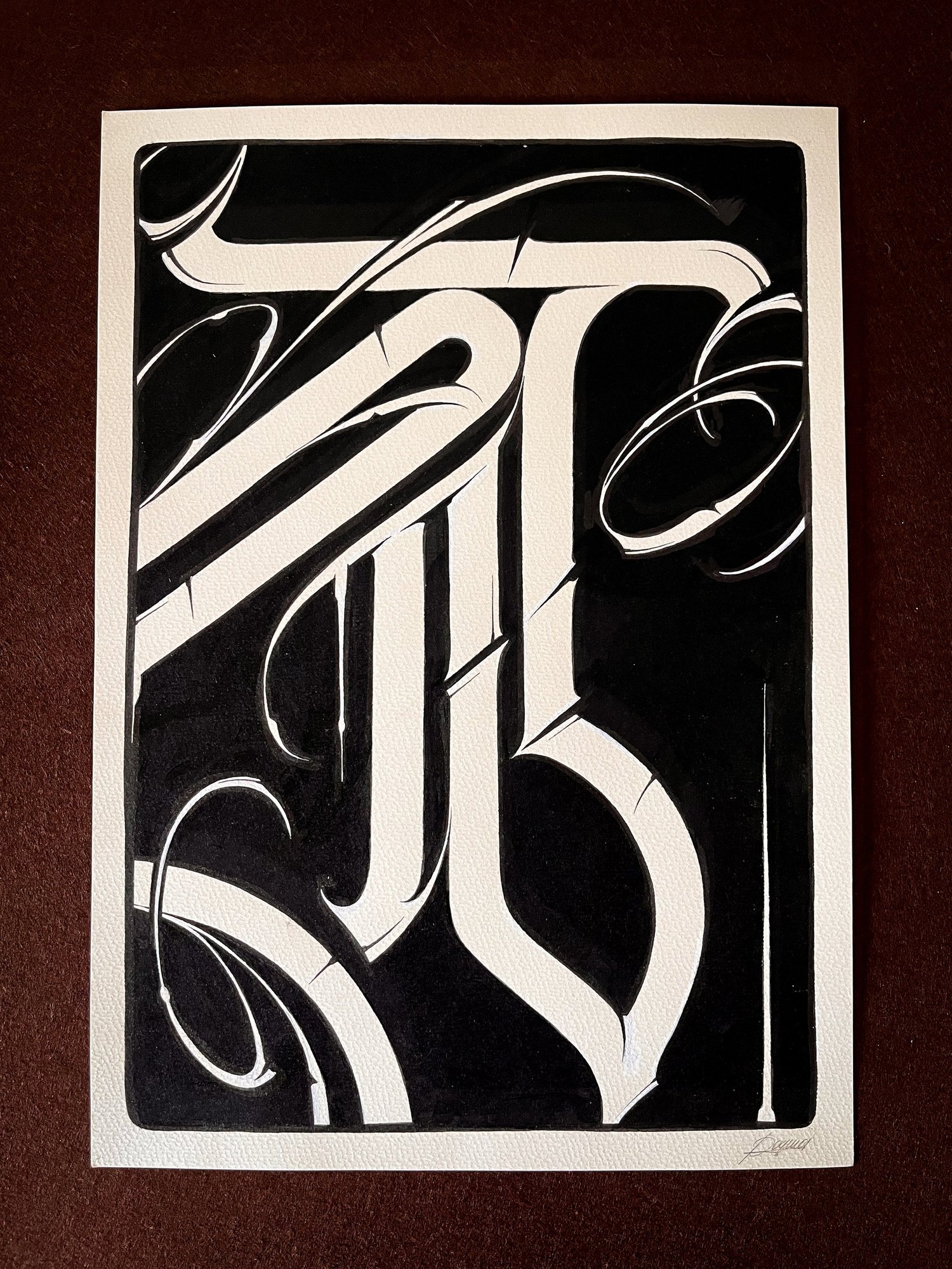 4/4 - Original A3 Painting - Payhip