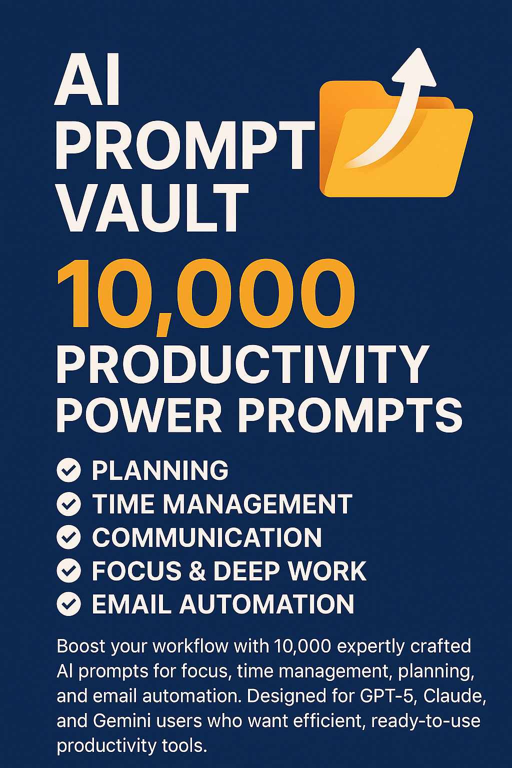10,000 Premium AI Prompts Vault