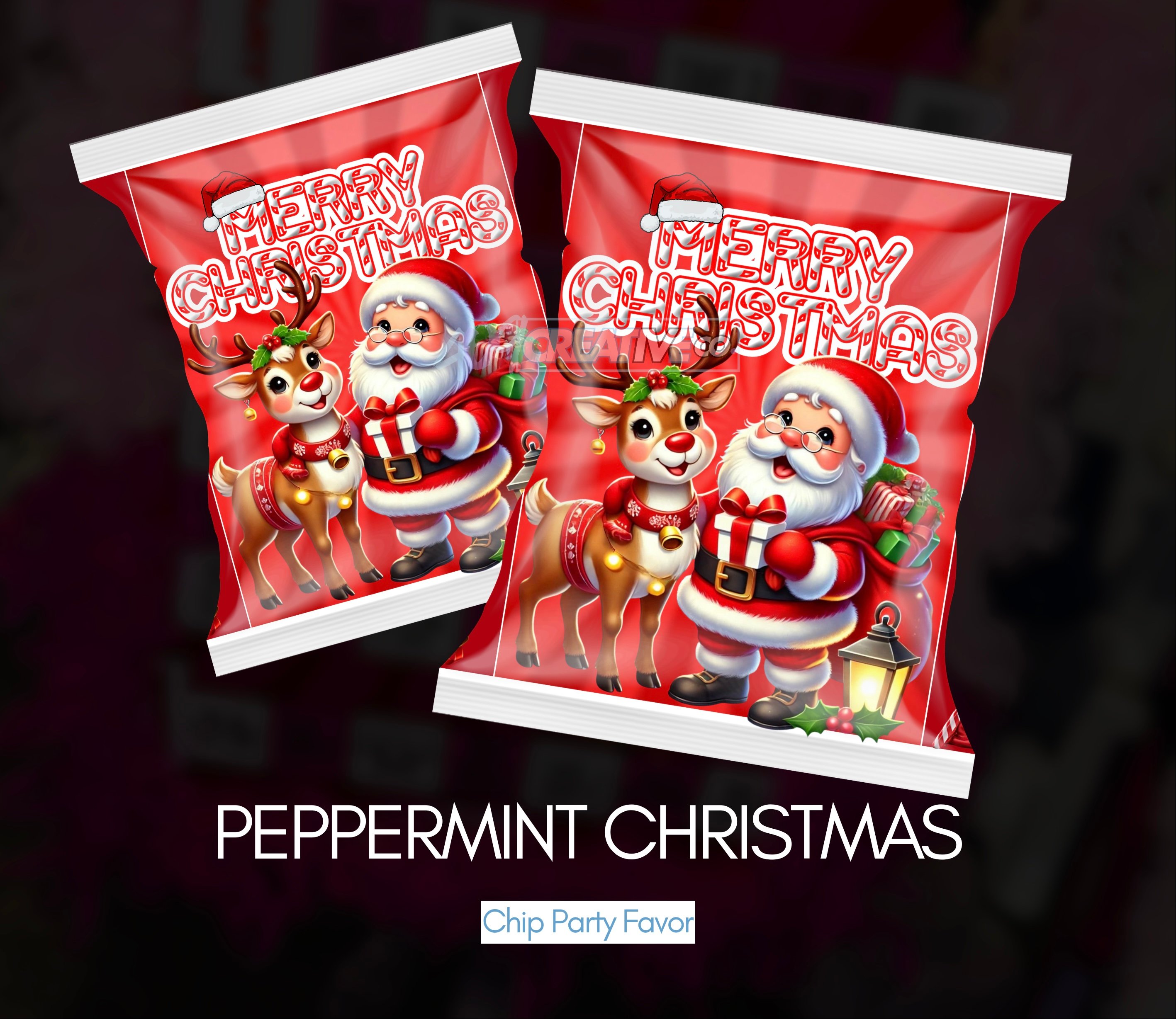 Peppermint Chip Bag Design - Payhip