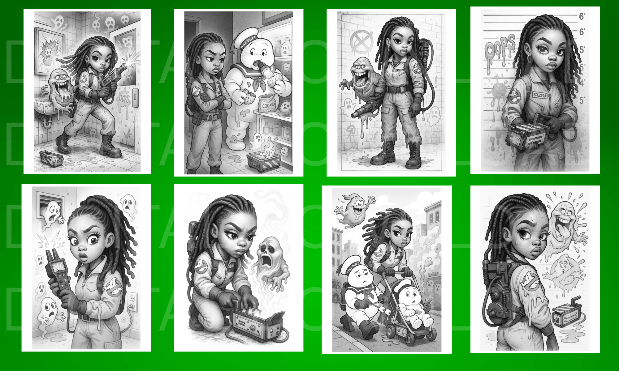Ghostbusters Coloring Bundle - Payhip