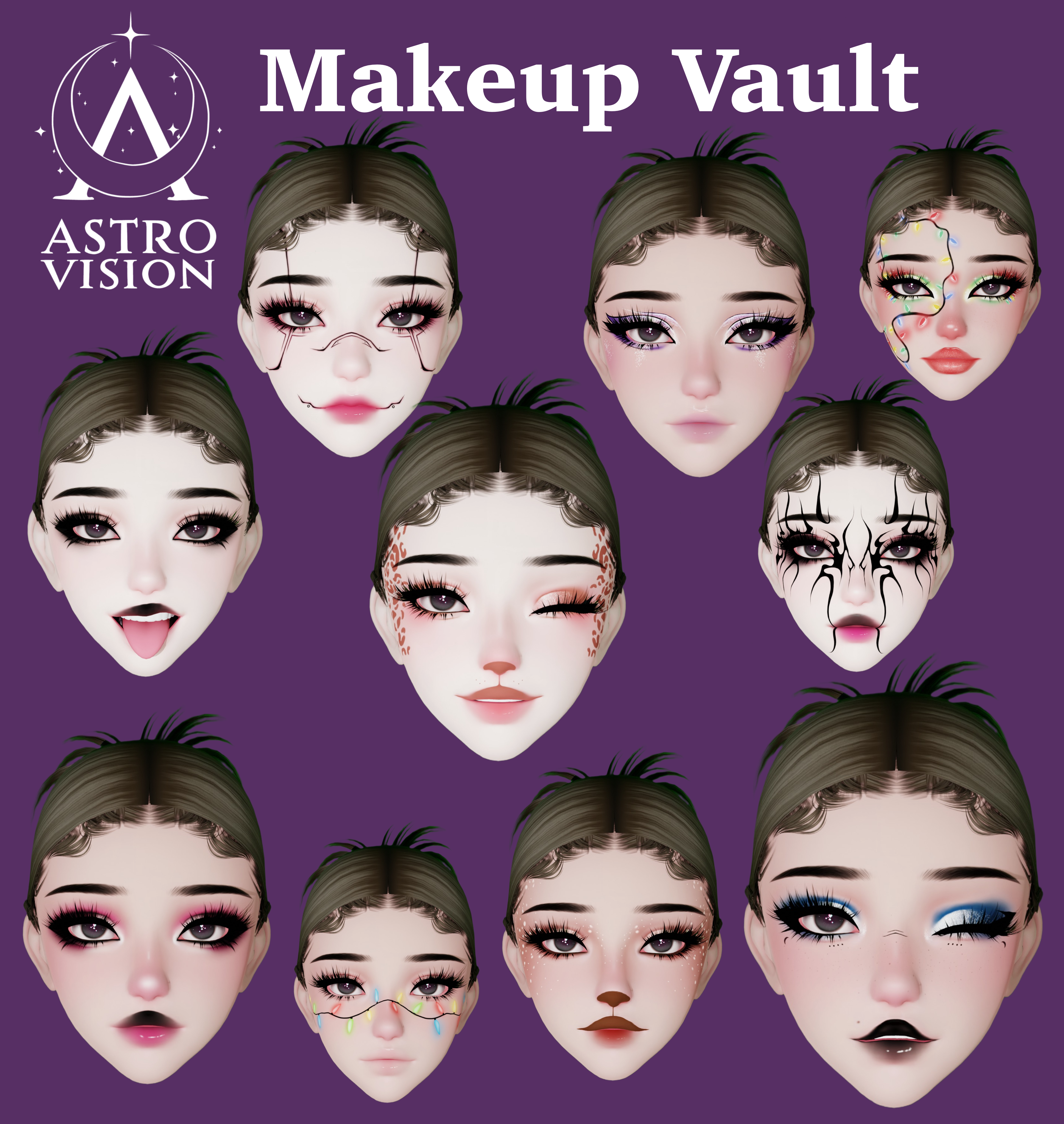 Amelia Makeup Vault / Build Your Own Makeup - Payhip