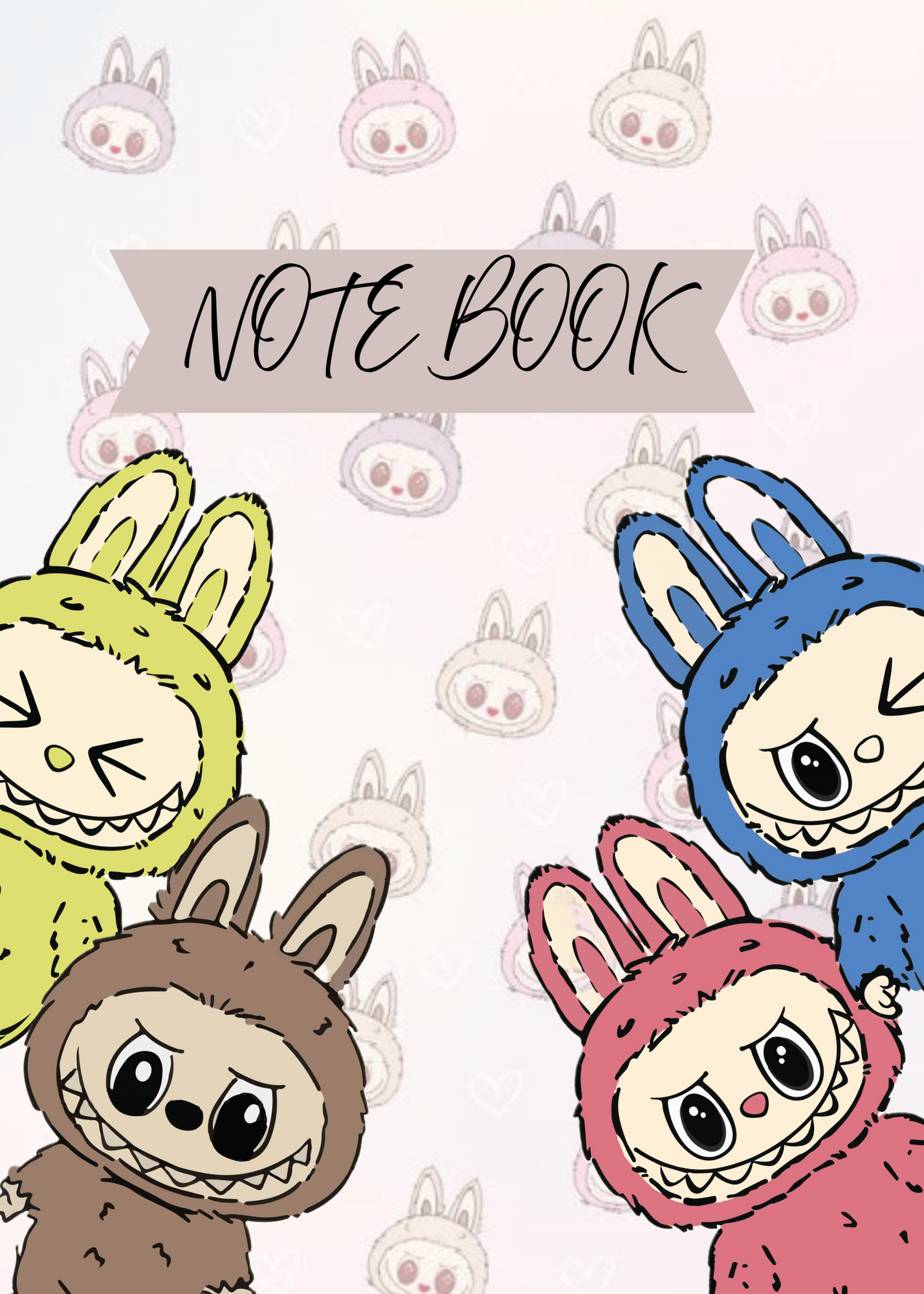 Mini Labubu Mood Notebook - Payhip