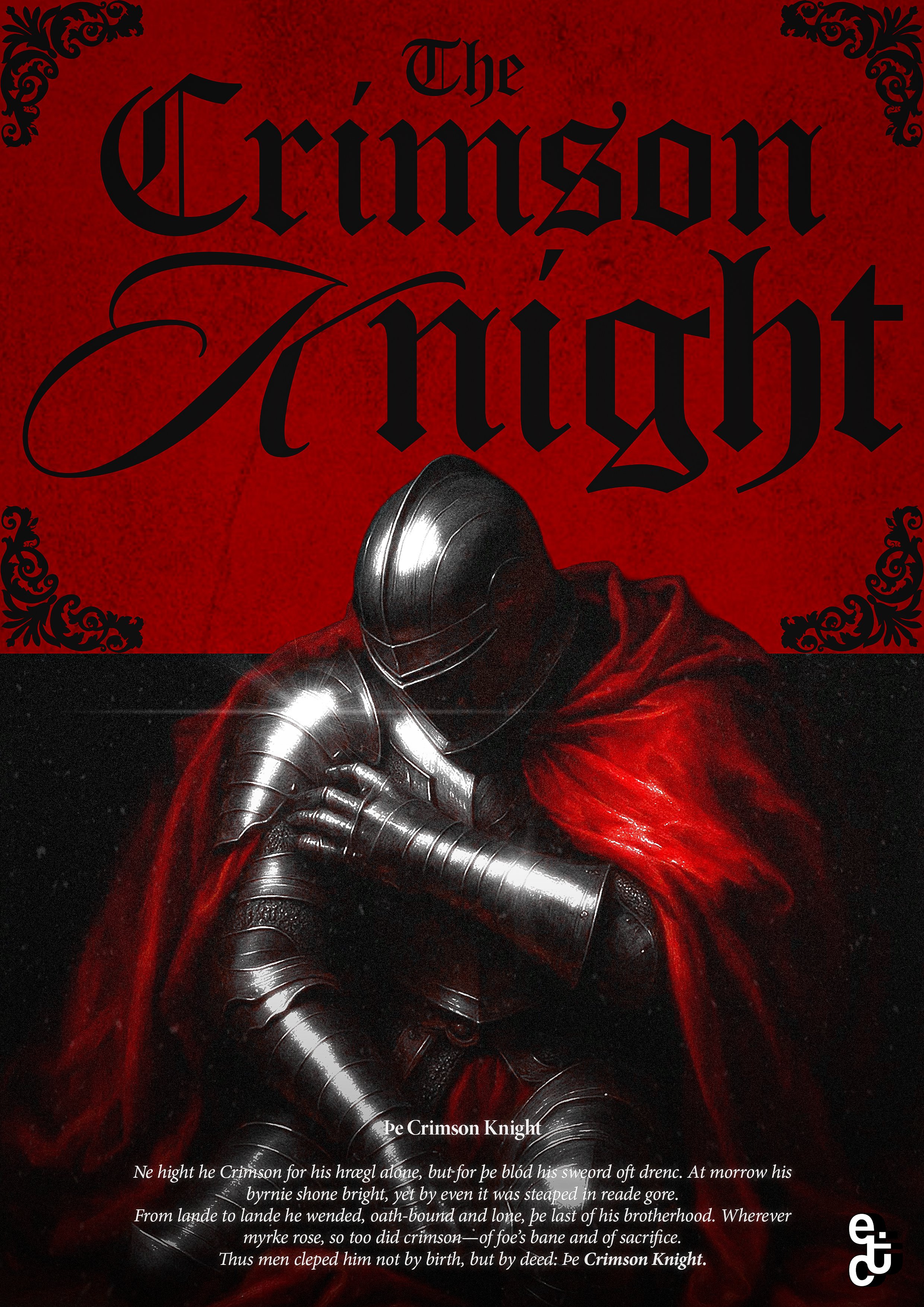 CRIMSON KNIGHT (Poster) - Payhip