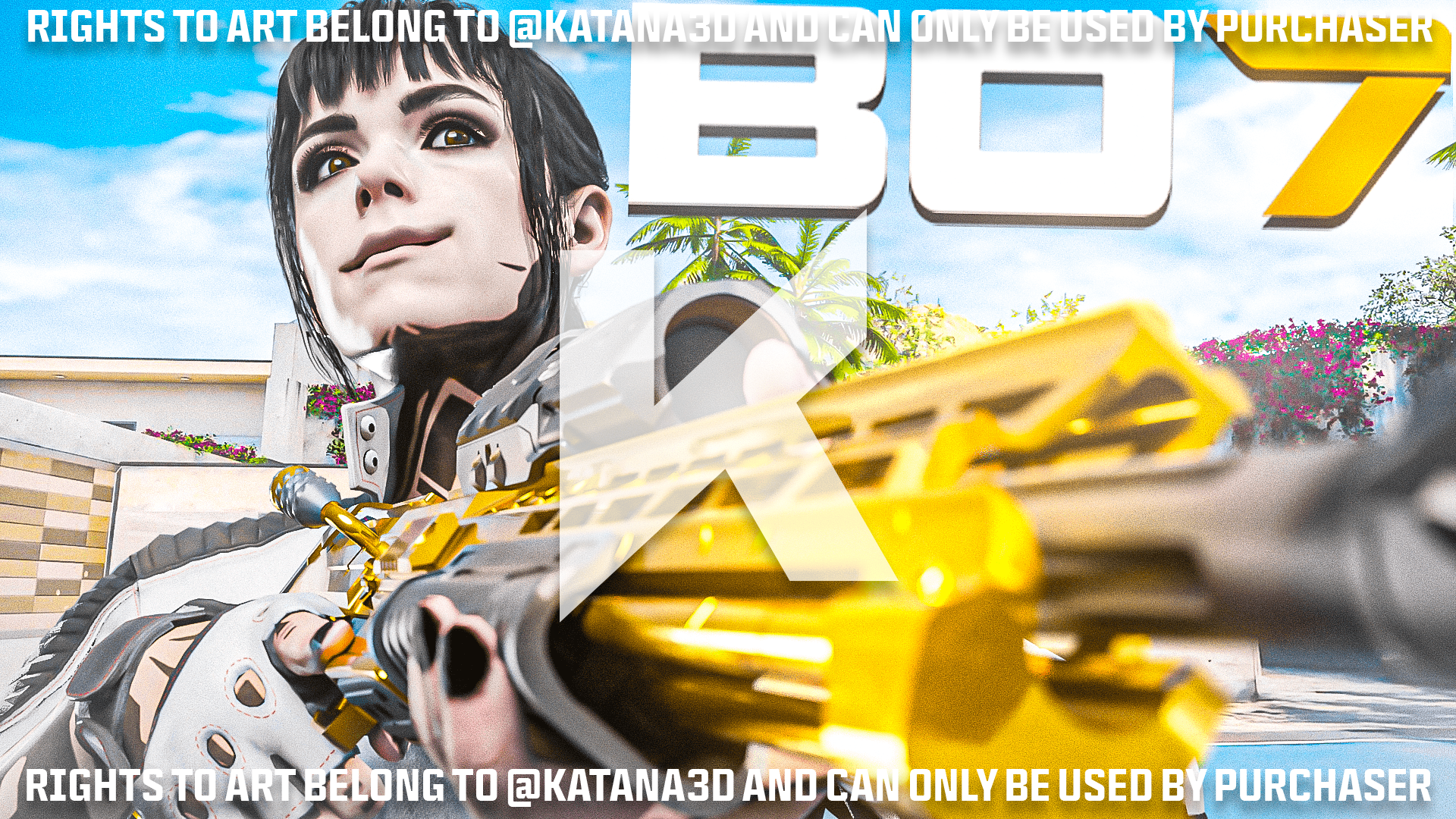 COD/BO7 Thumbnail - Gold VS Recon Sniper (4 Versions) - Payhip