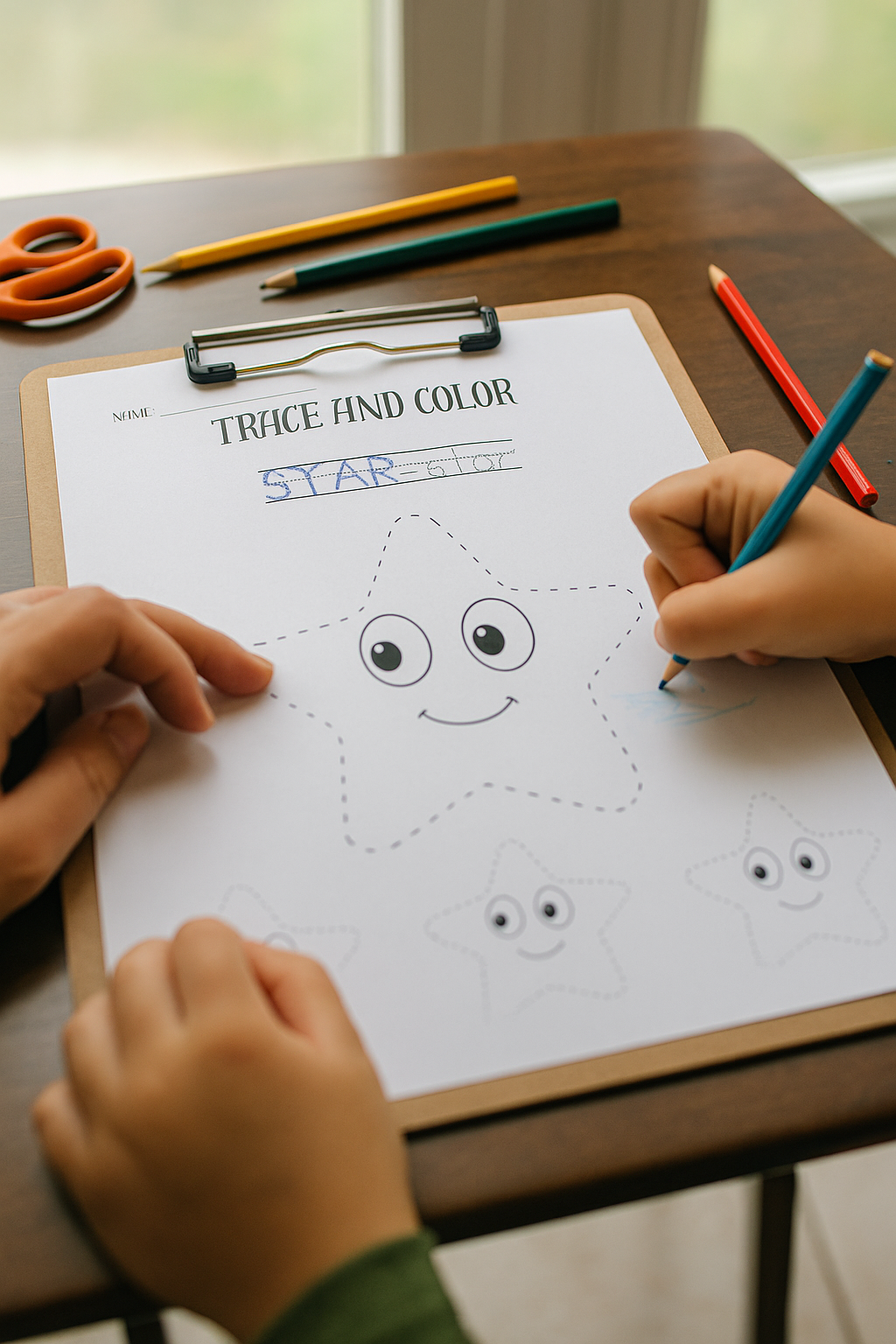 Trace & Color Shapes Worksheets (16 Pages) – Preschool & Kindergarten ...