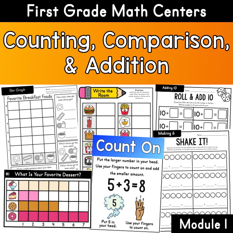 First Grade Eureka Math Squared Module 1 Companion | Counting ...