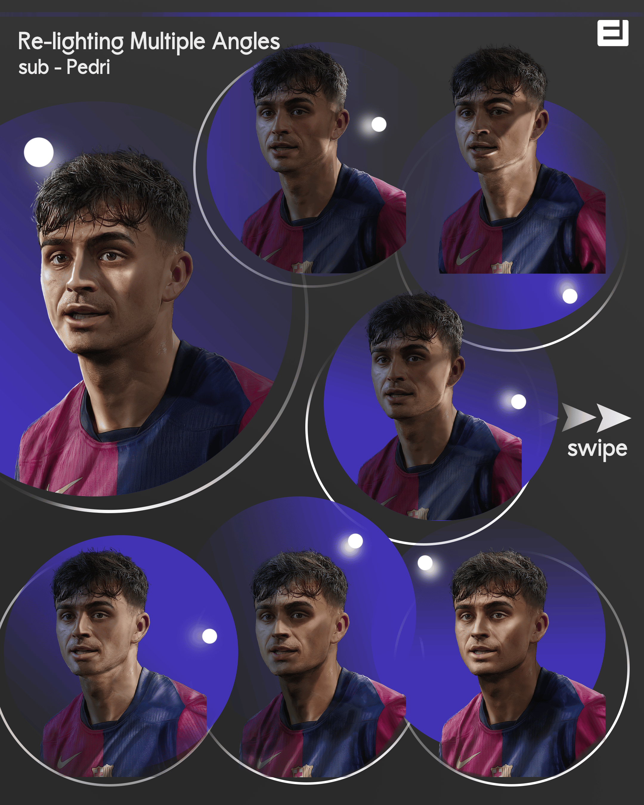 Re-Lighting Technique - Multiple Angles PSD - Payhip