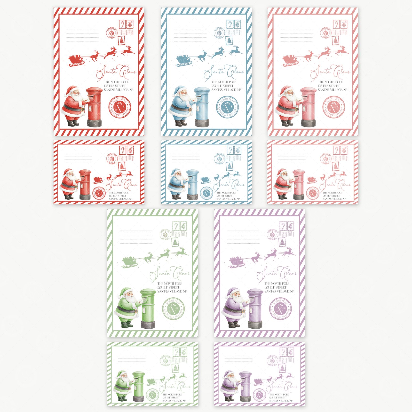 C4 C5 Christmas Envelop Bundle (From Santa) - Payhip