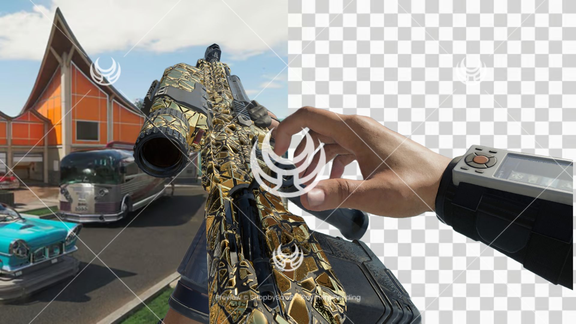 VS Recon Shattered Gold Screenshot Pack