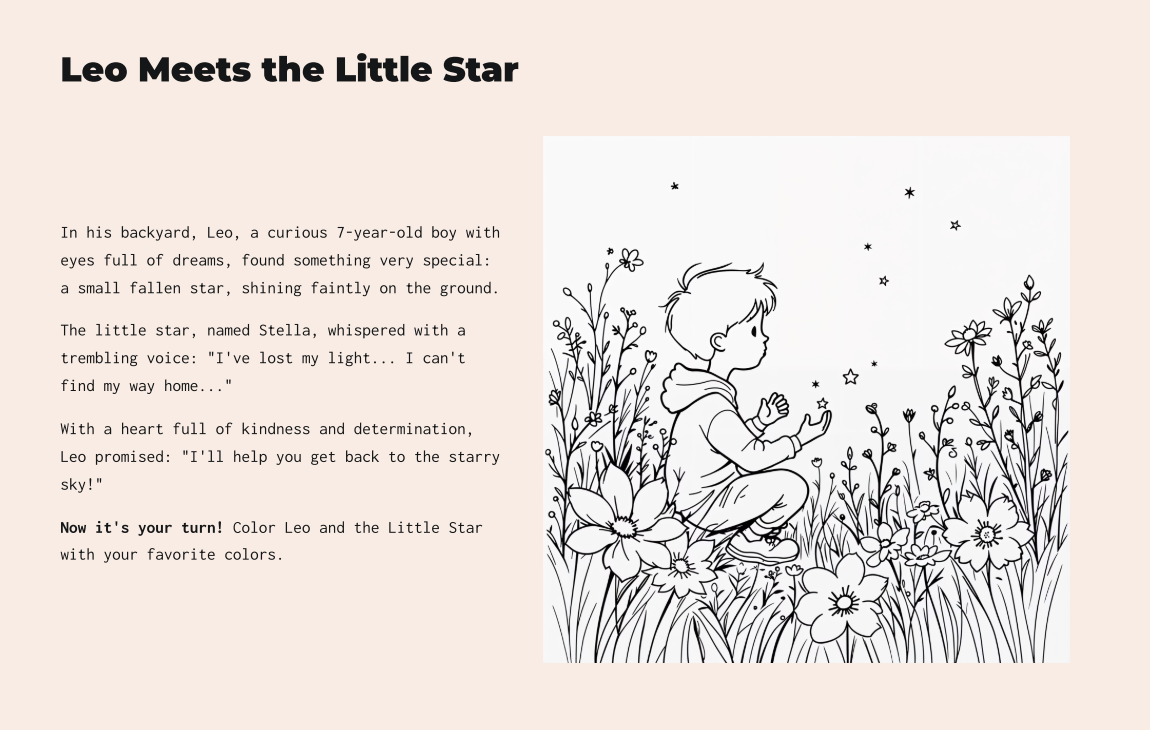 Leo and the Little Blue-Star - Payhip